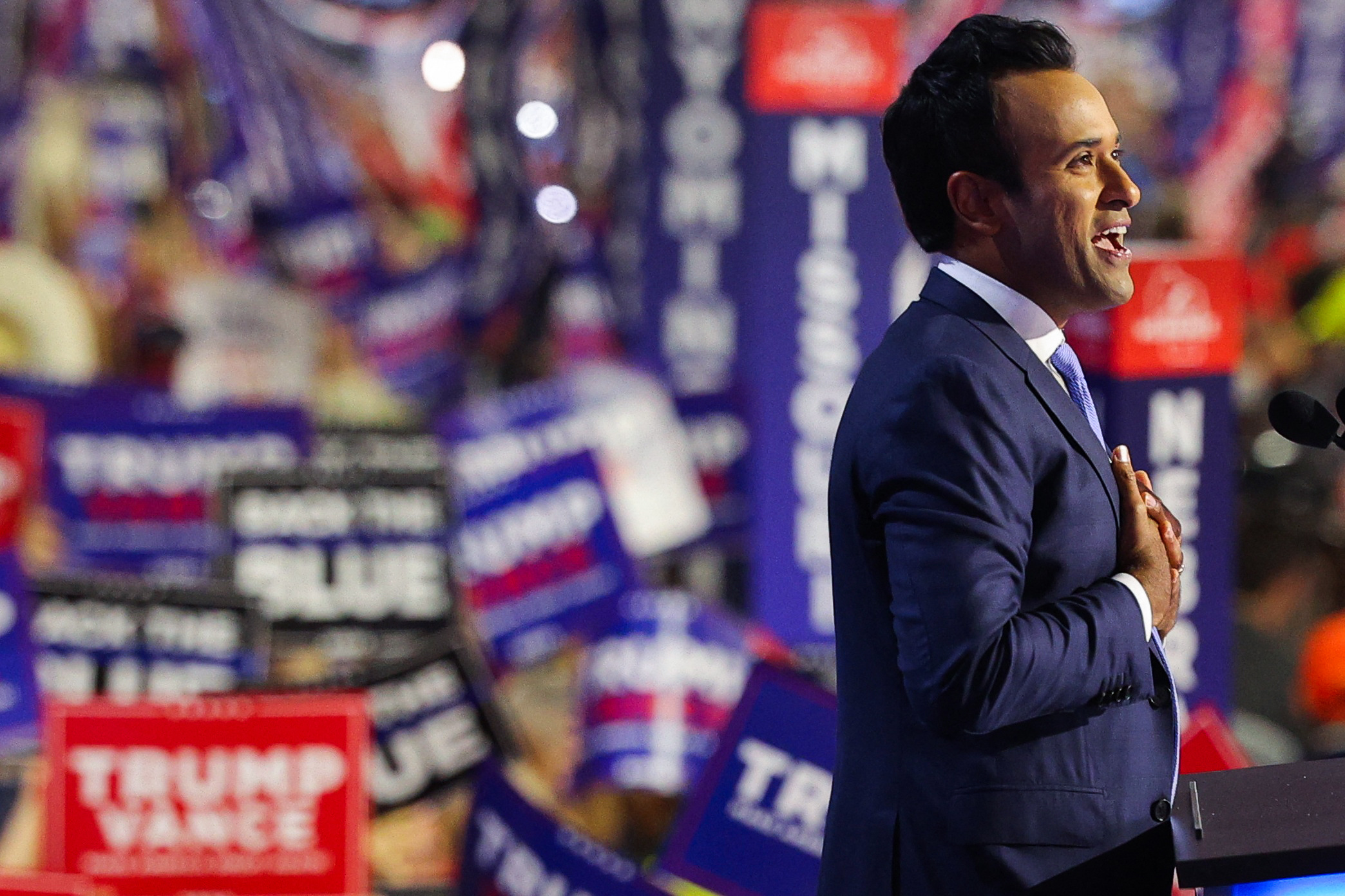 Scenes from Day 2 of the RNC - July 17, 2024 | Reuters