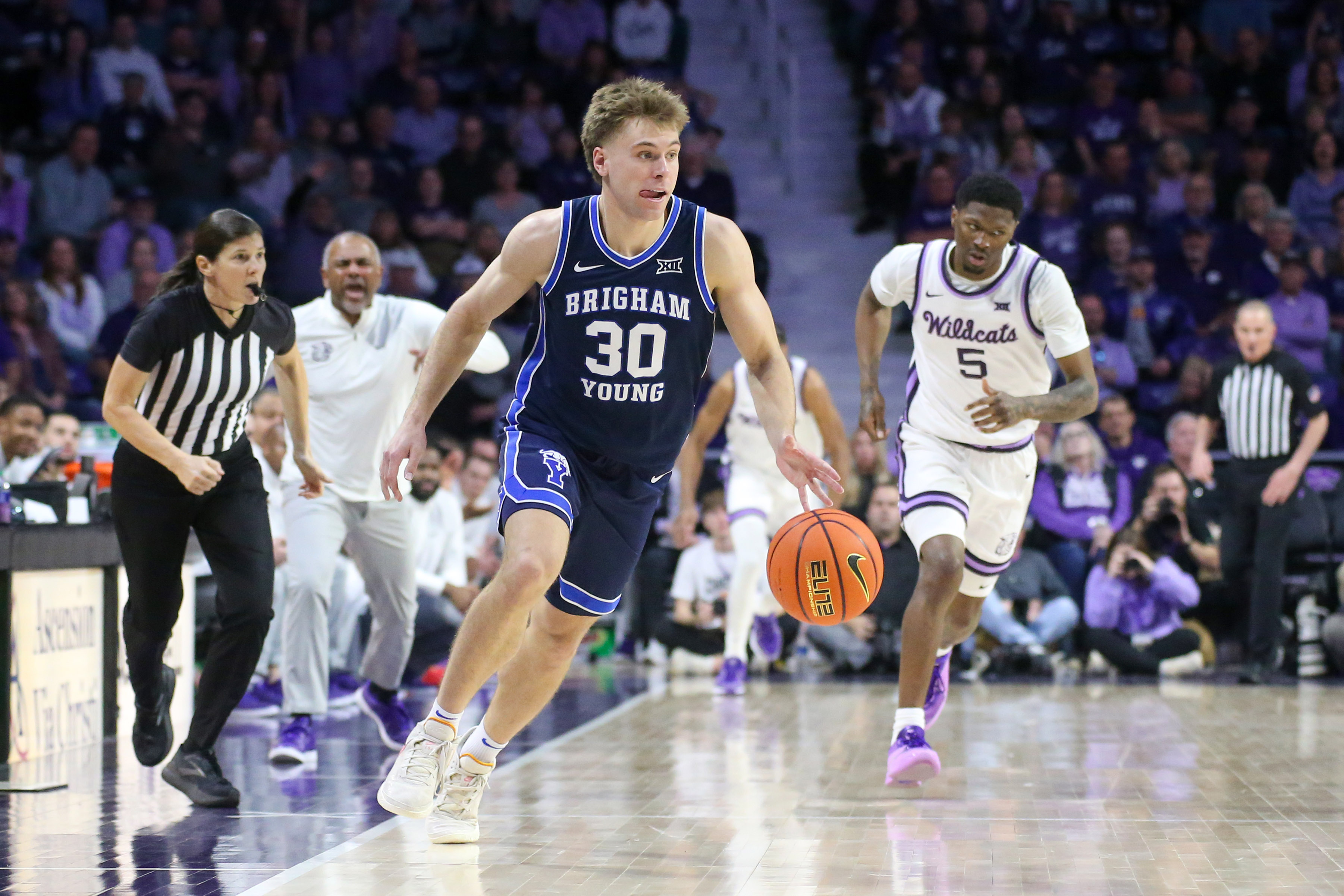 Arthur Kaluma's career day lifts Kansas State over No. 25 BYU | Reuters