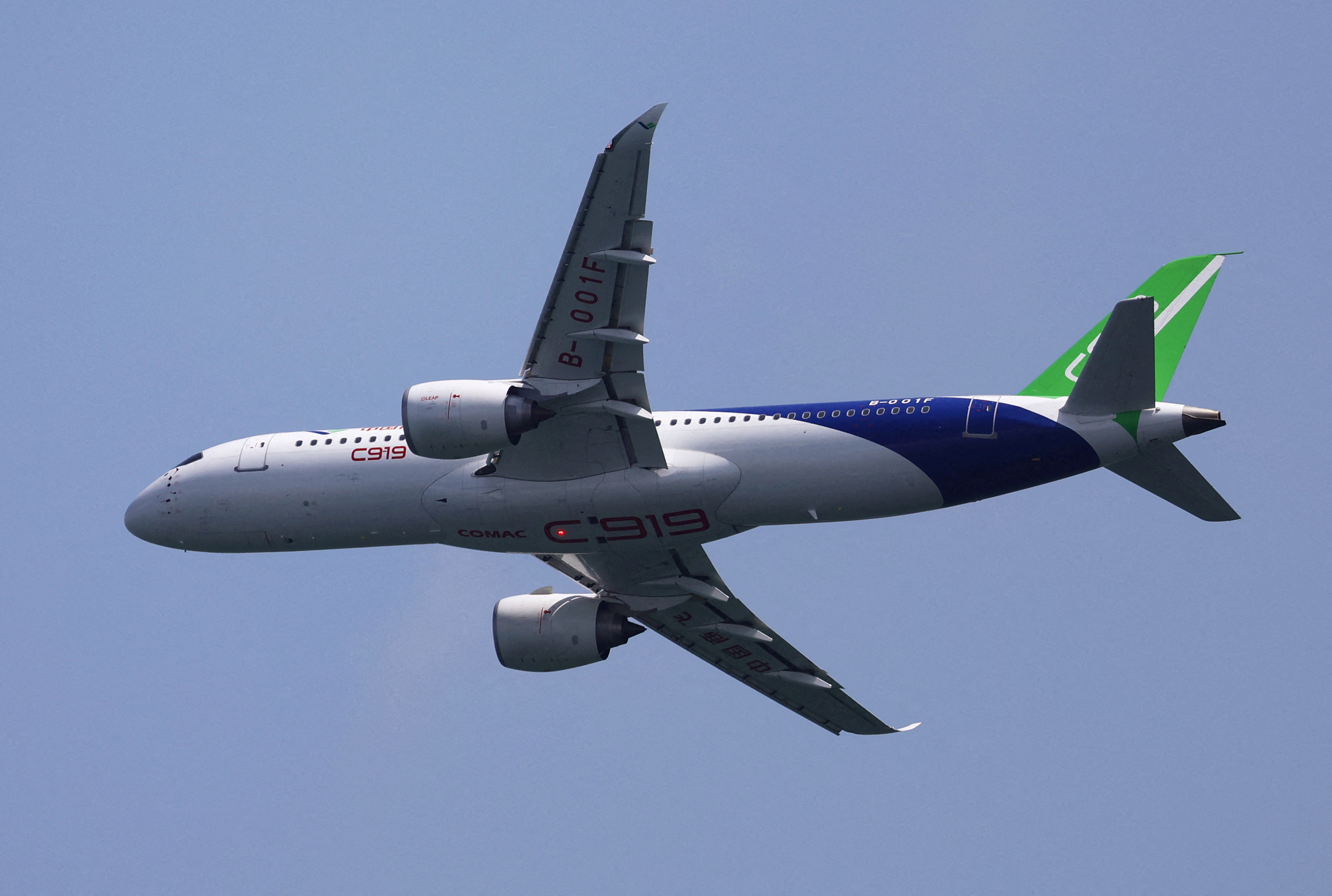 China's COMAC to showcase C919, ARJ21 jets in 5 Southeast Asian countries | Reuters