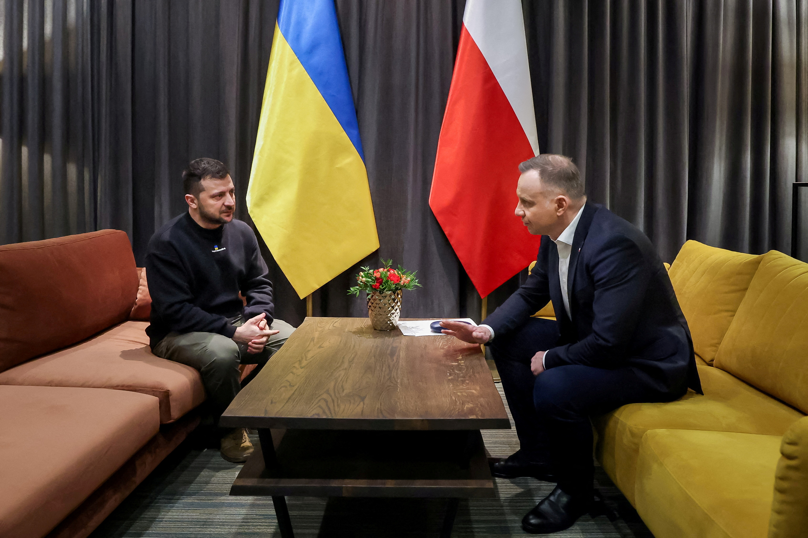 Presidents of Poland and Ukraine met in Poland on Thursday | Reuters