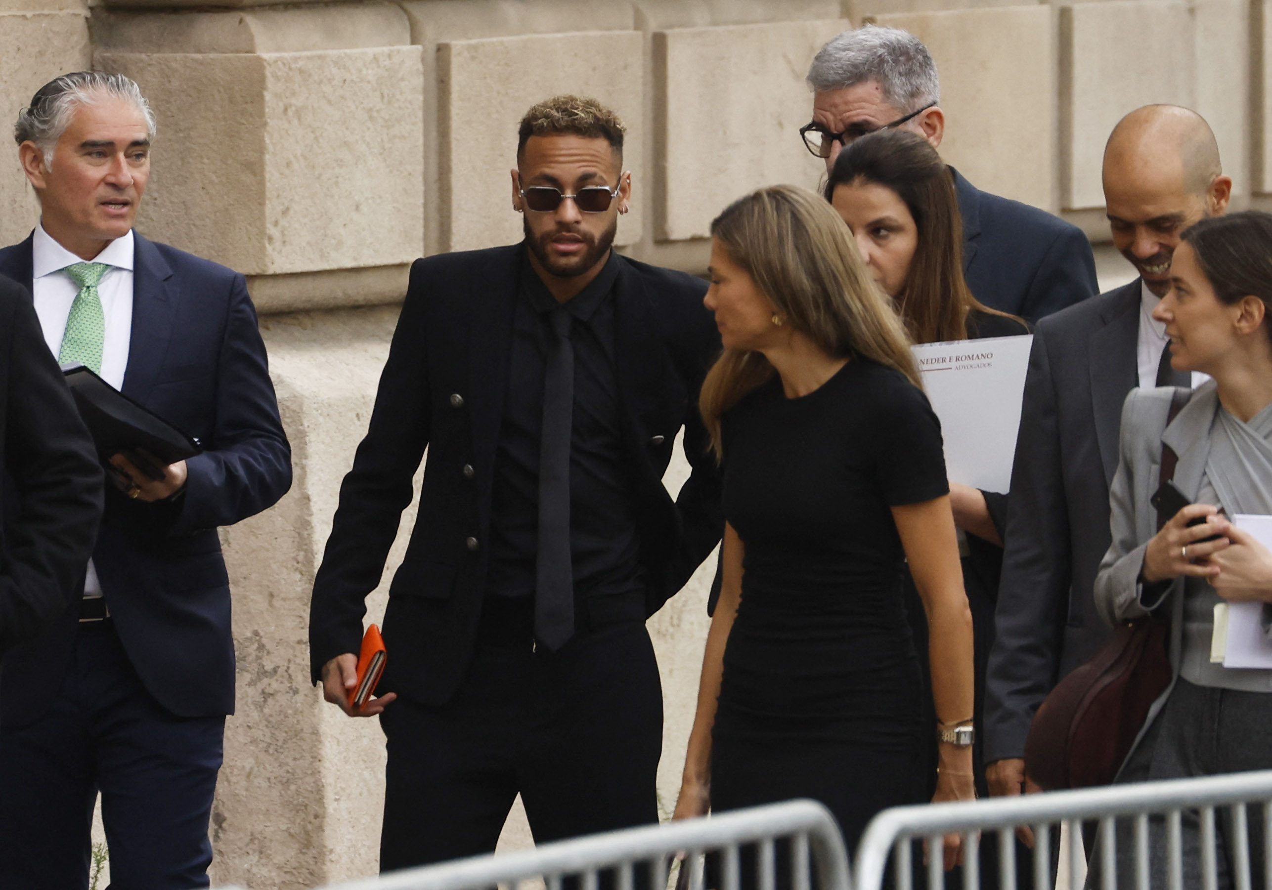 Brazil's Neymar arrives at Barcelona court to face trial on fraud and ...