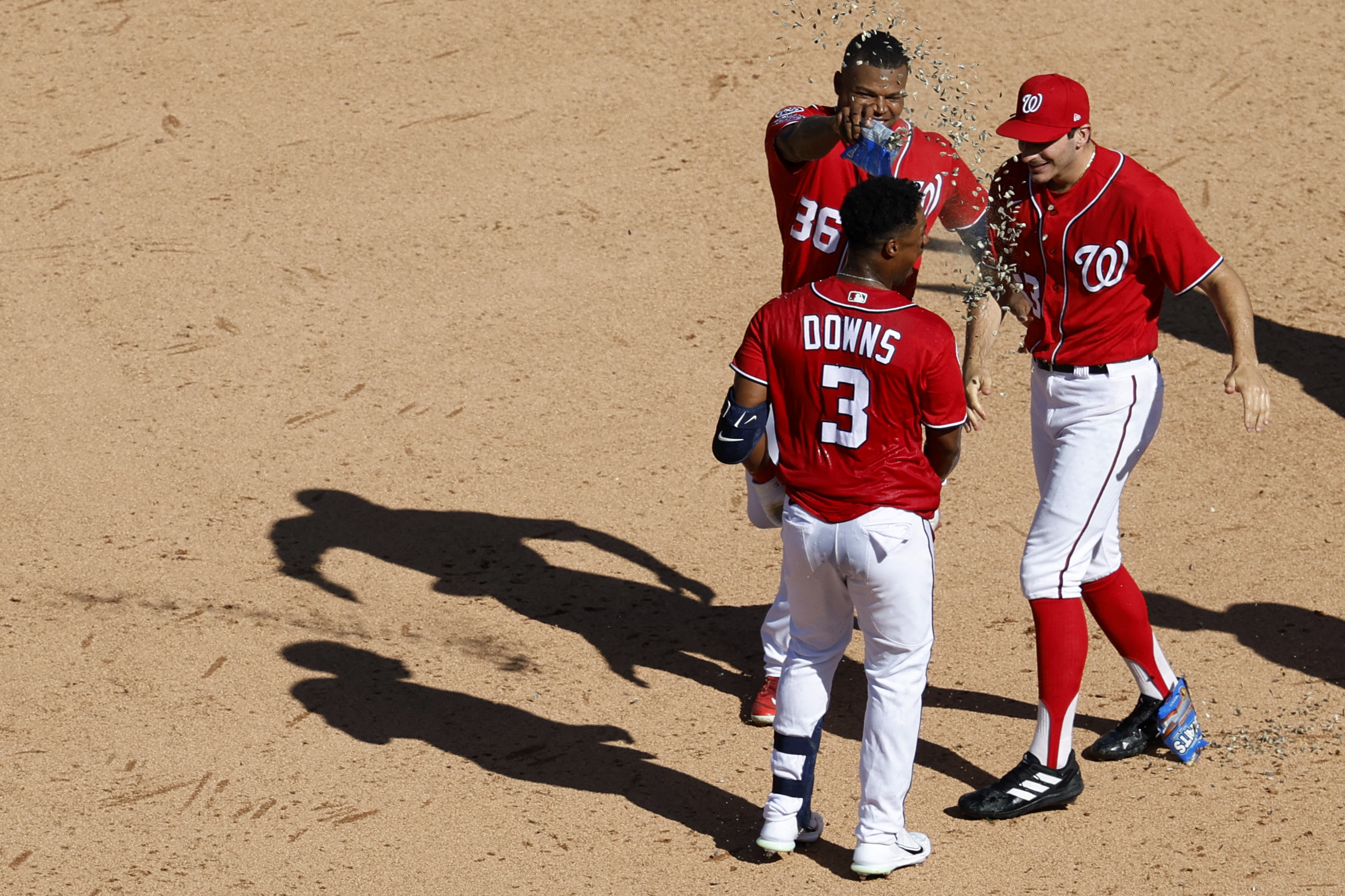 Nationals storm past Athletics in ninth to sweep series | Reuters