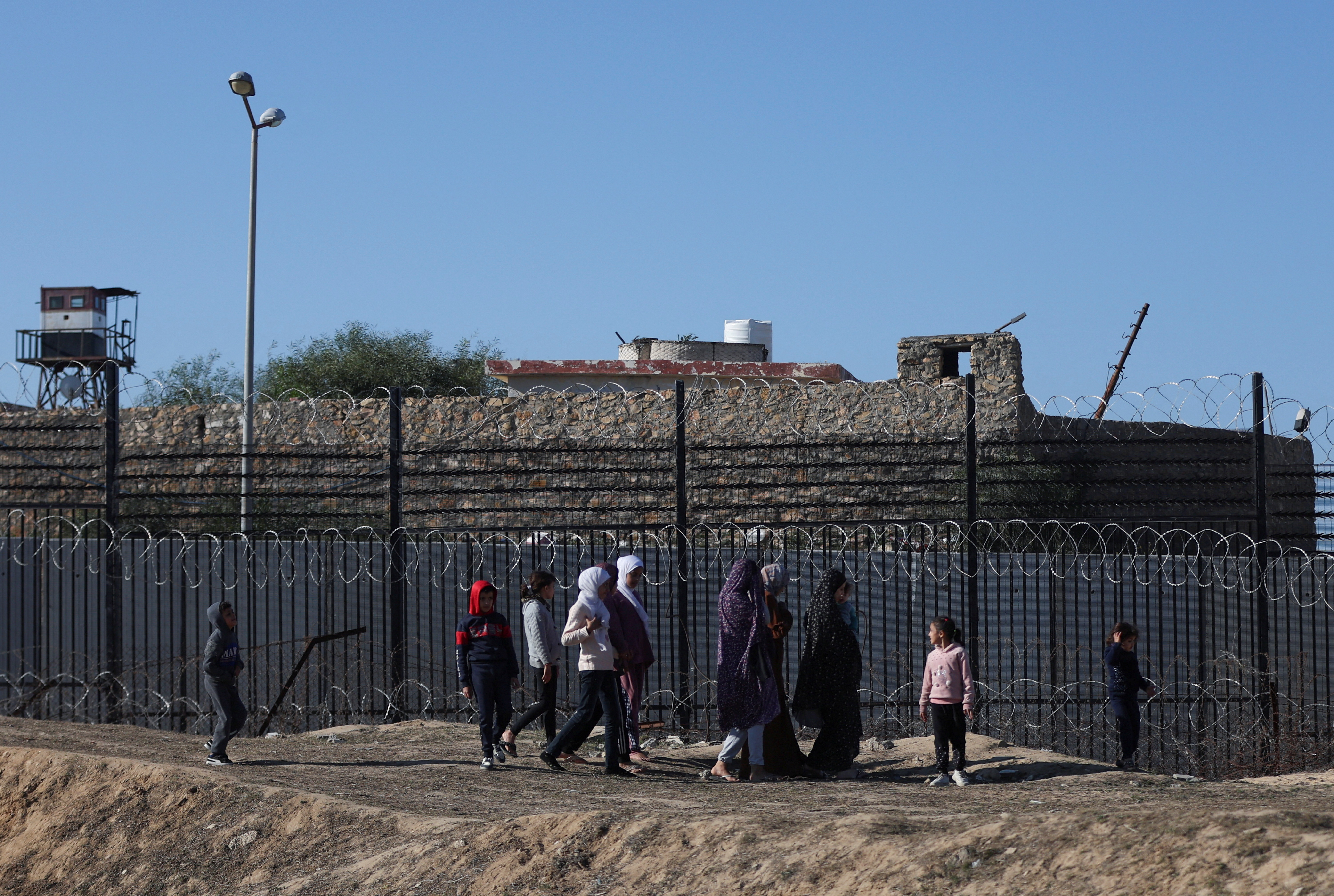Egypt Libya Border Fence
