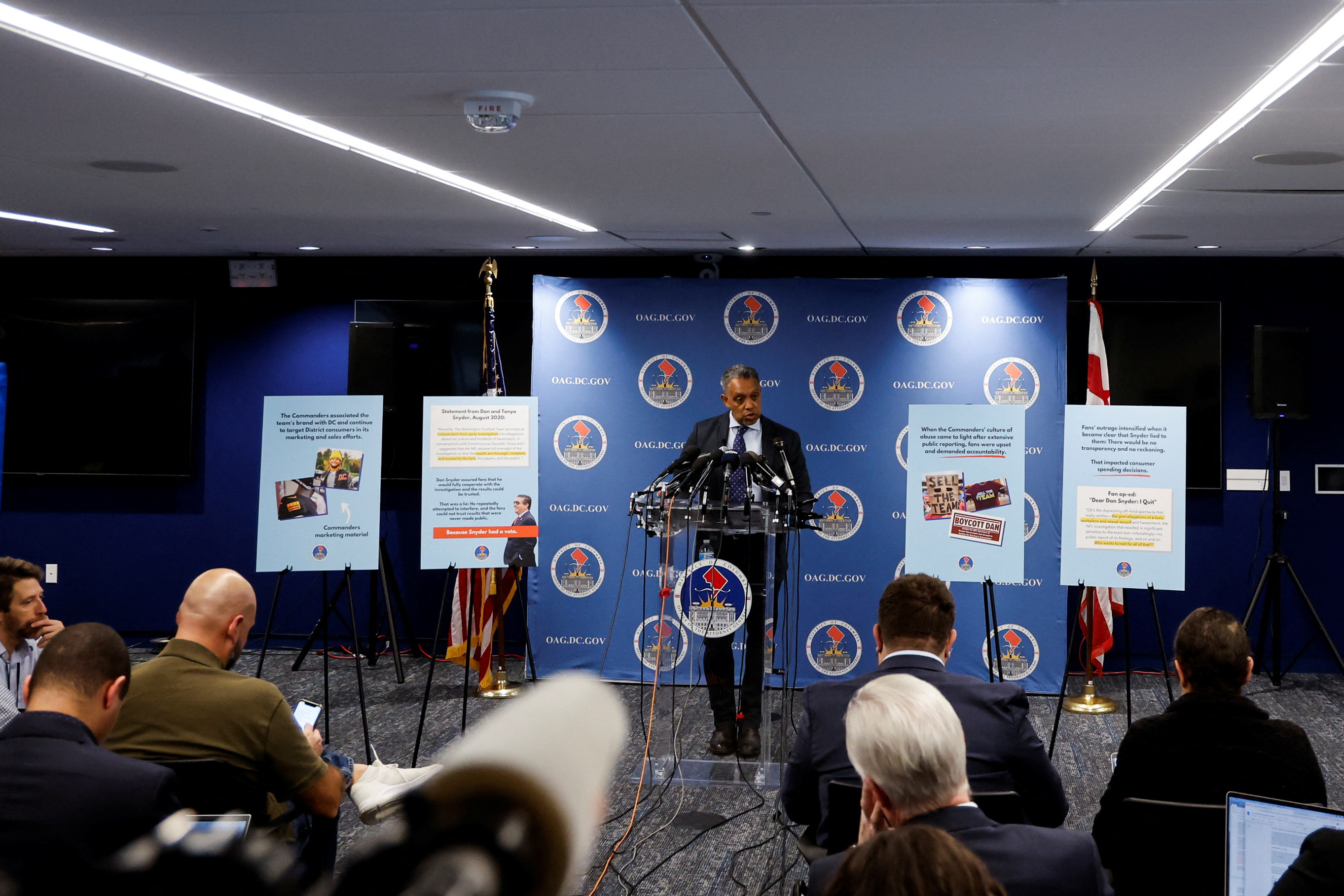 Attorney General sues Commanders owner Snyder, NFL for deceiving fans ...