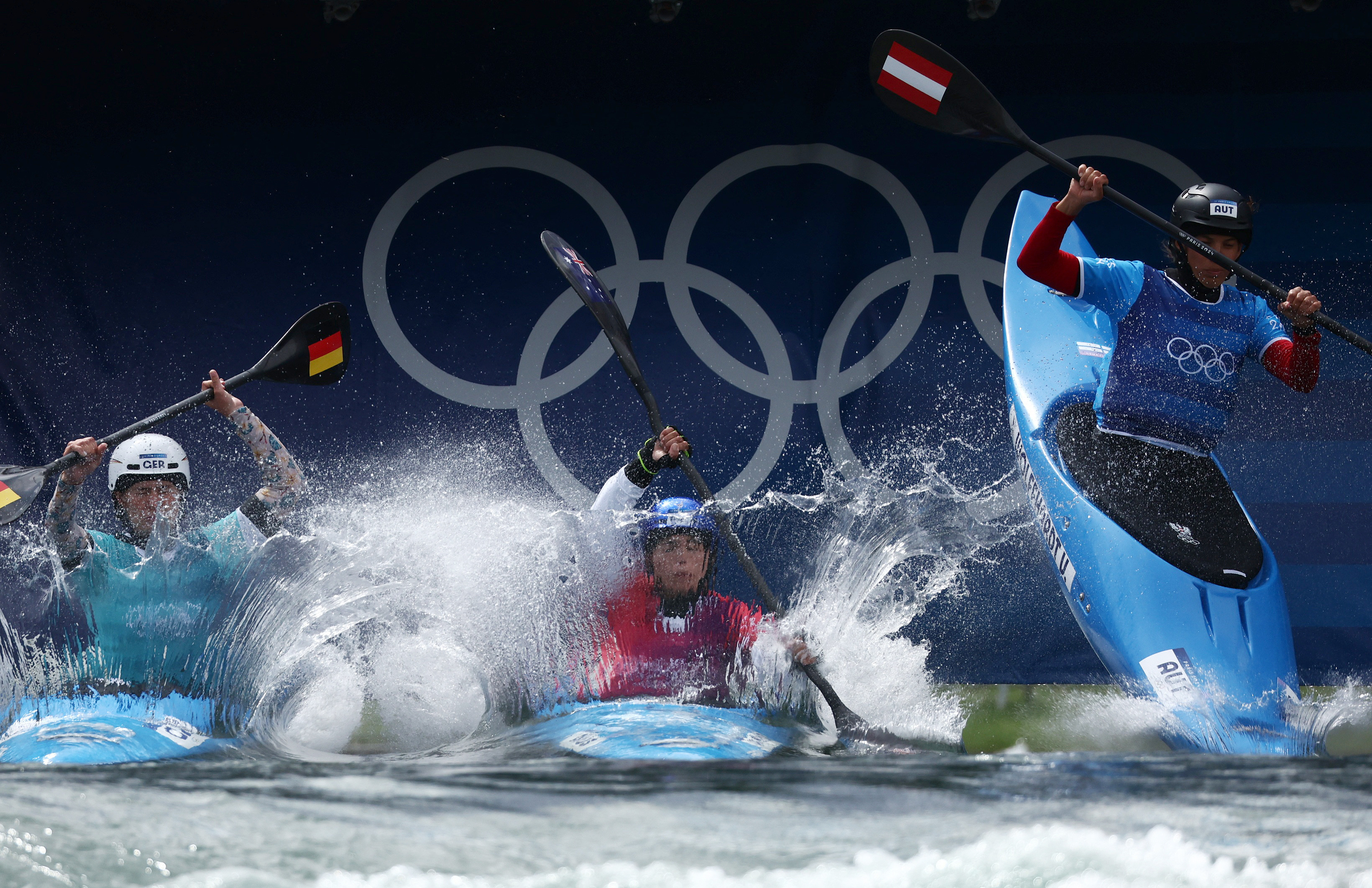 Chaos of kayak cross shows path to Games paddling future | Reuters