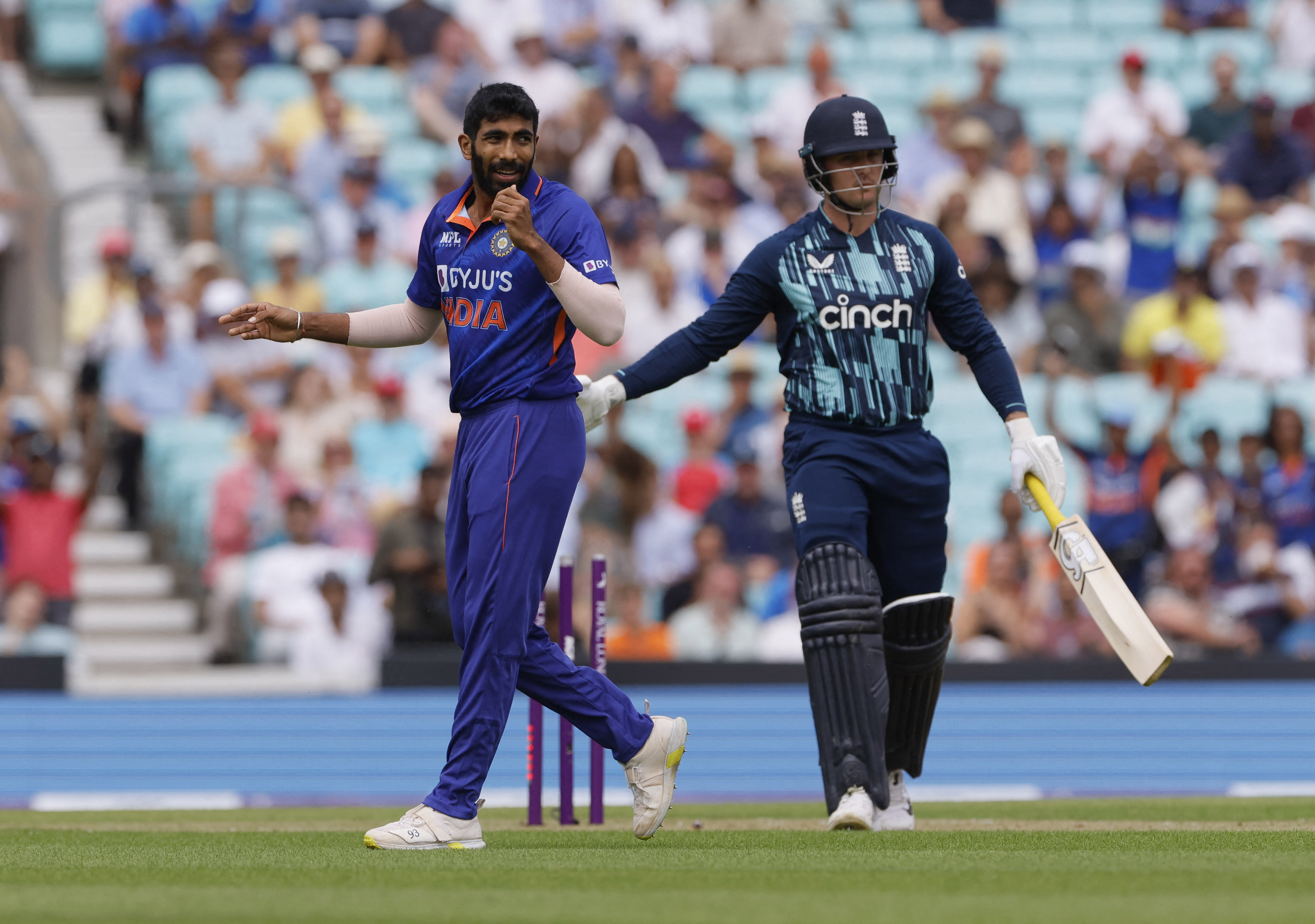 India hammer England by 10 wickets after Bumrah takes 6-19 | Reuters