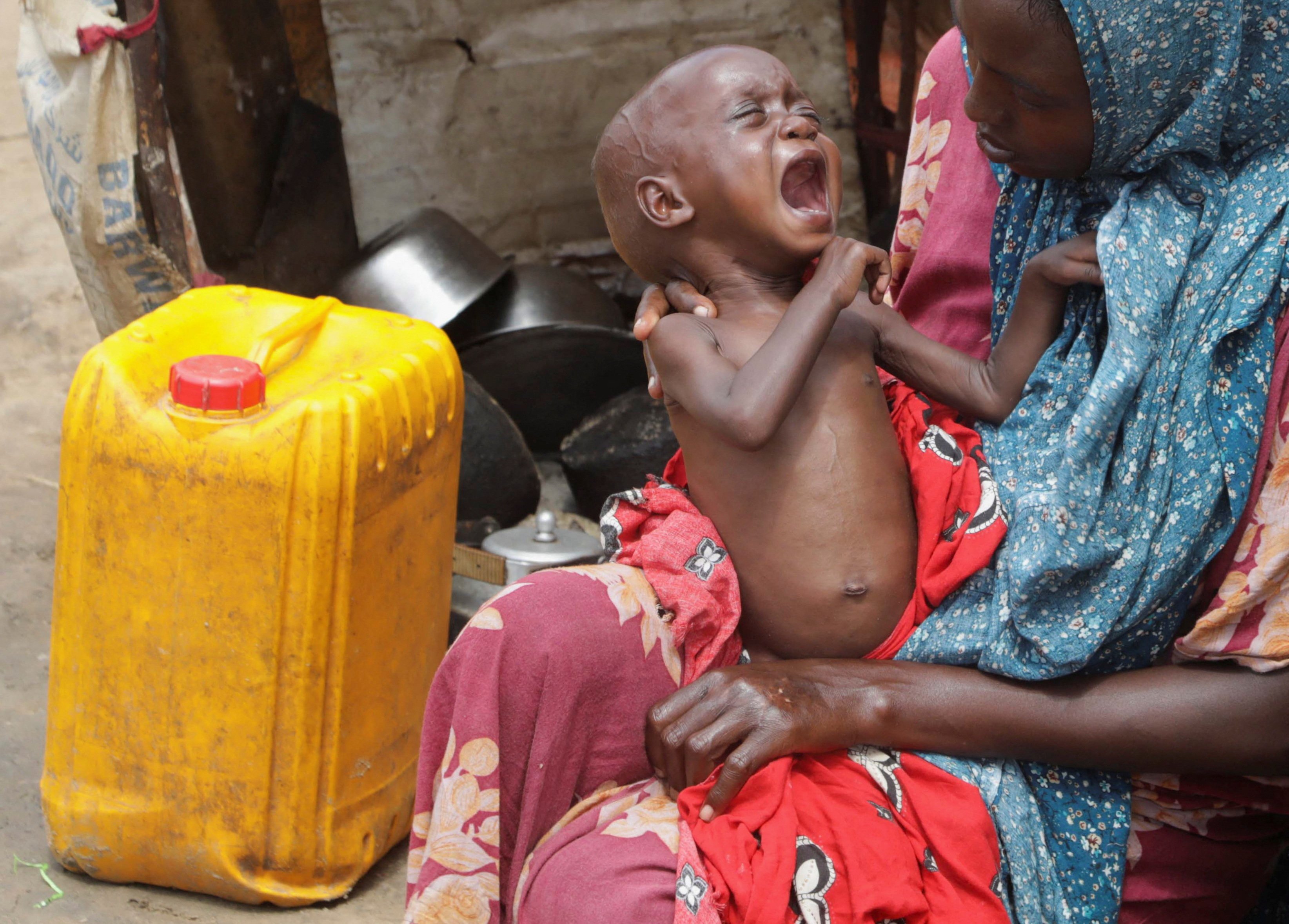 Child malnutrition soars in central Somalia area on verge of famine ...