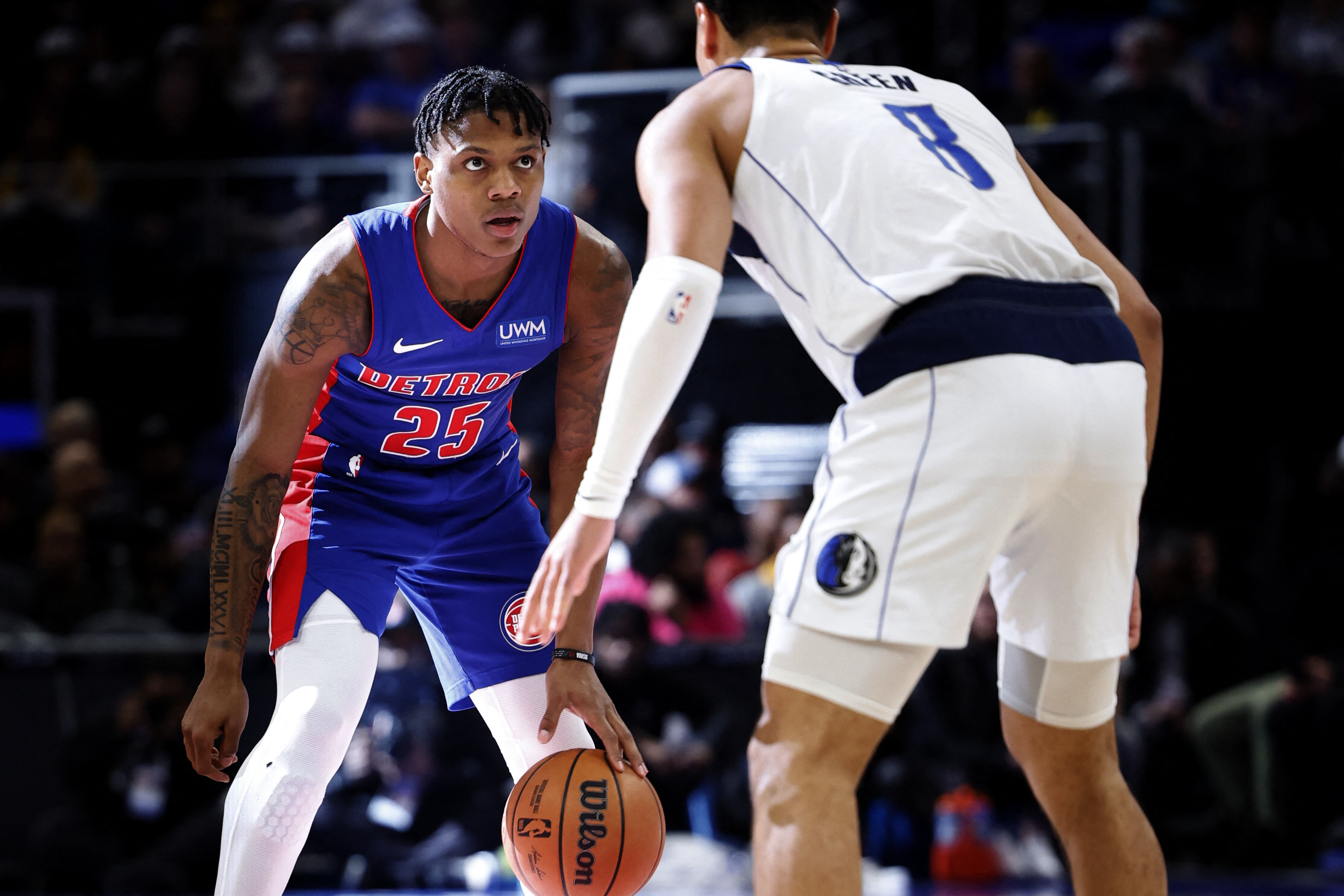 Luka Doncic sets triple-double mark as Mavs top Pistons | Reuters