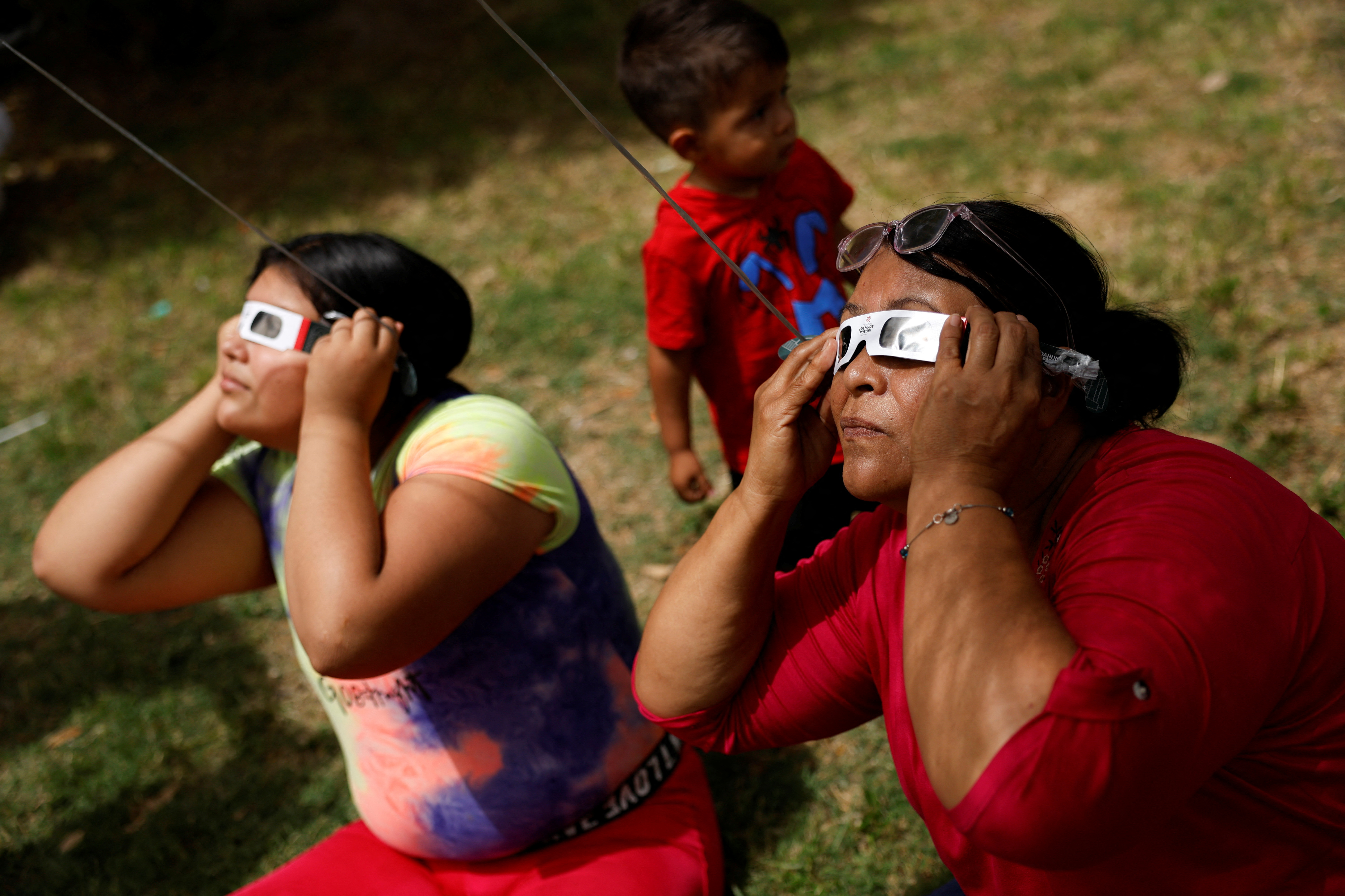 Along the path of totality: the best photos from the eclipse - April 14 ...