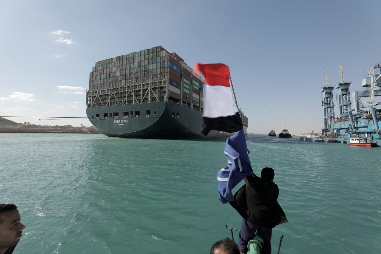Suez Canal works to clear backlog as shipping convoys resume | Reuters