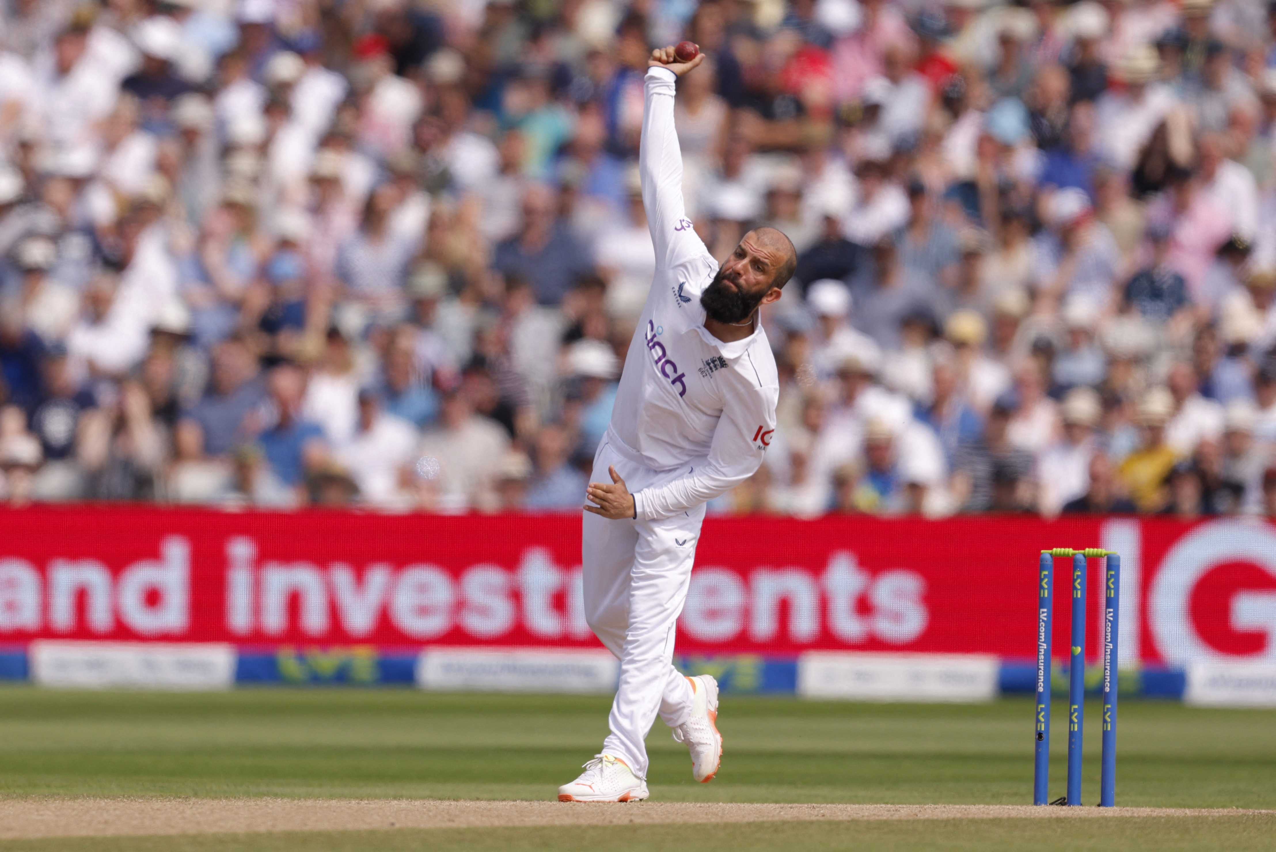 England's Moeen fined 25% of match fee for using drying spray in Ashes ...