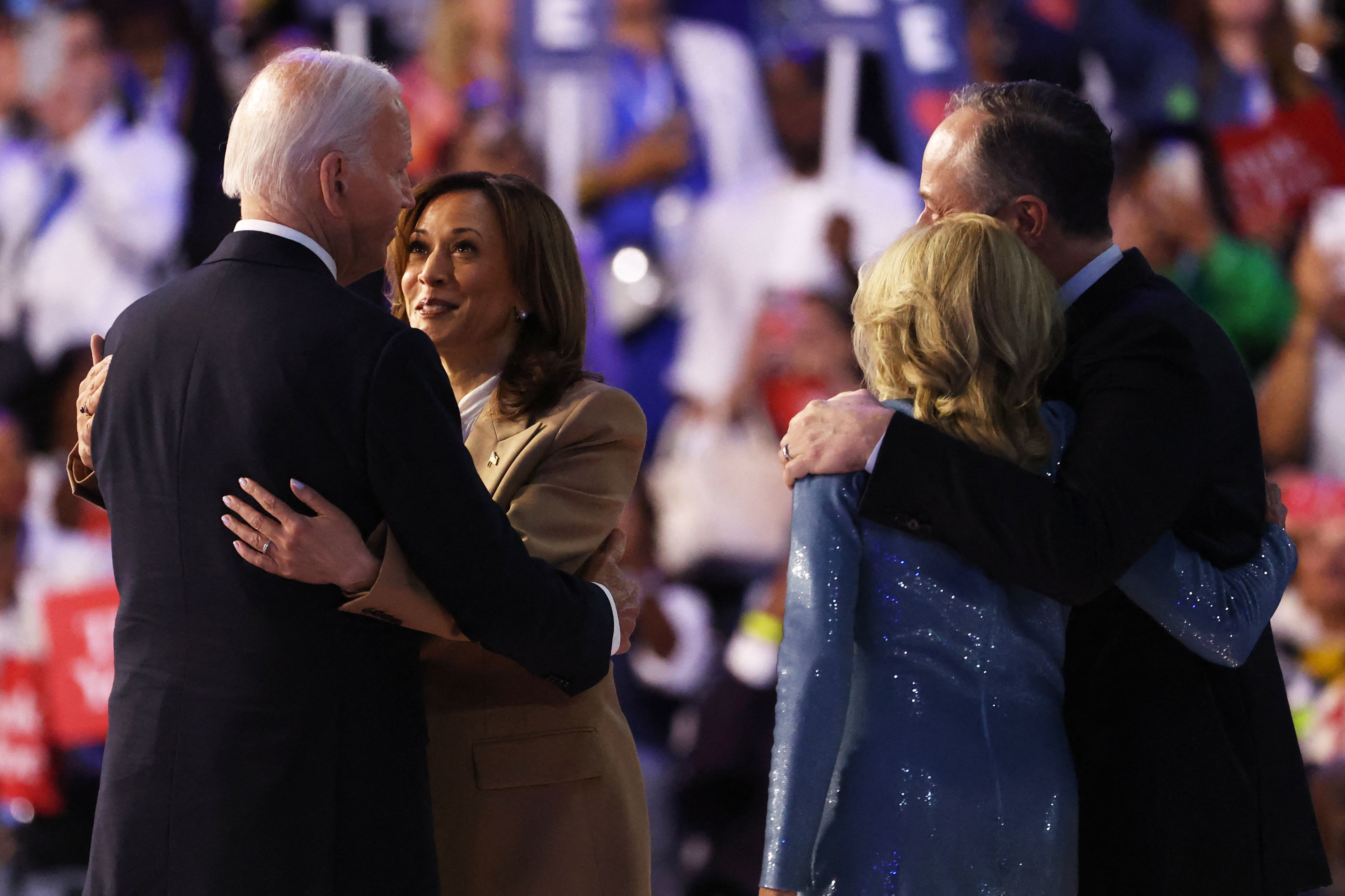 Biden hails Harris as DNC's future in emotional farewell speech | Reuters