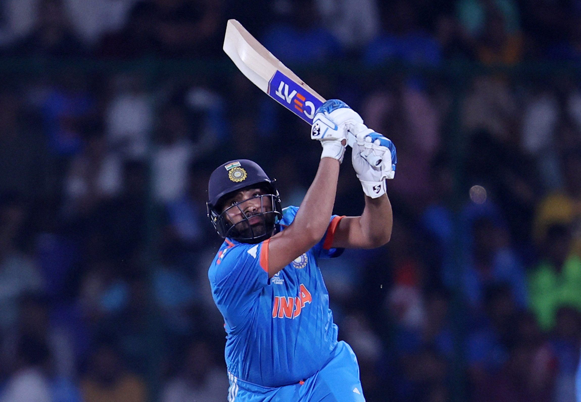 Rohit flattens Afghanistan as India romp to second win | Reuters