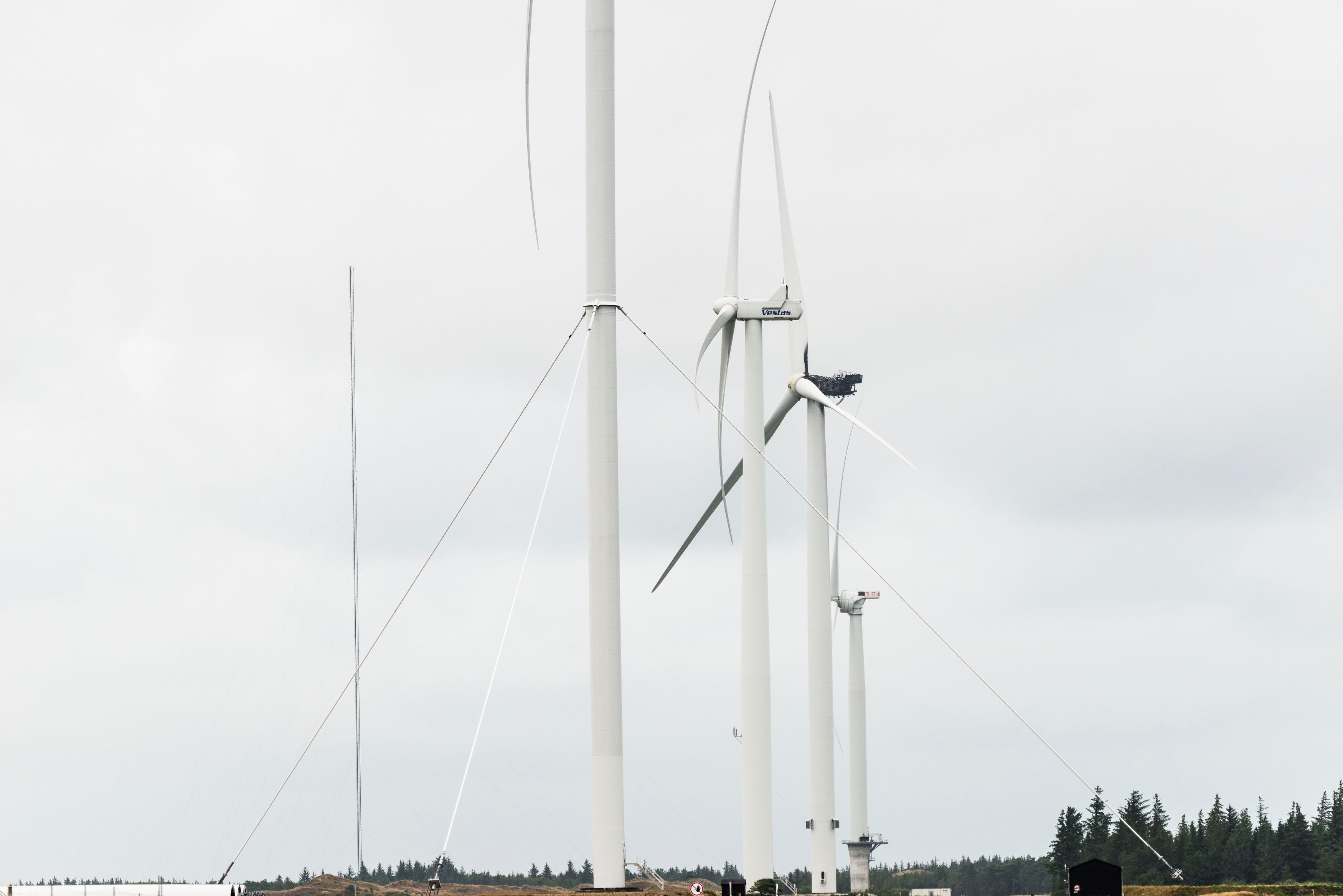 Vestas wind turbine catches fire in Denmark | Reuters
