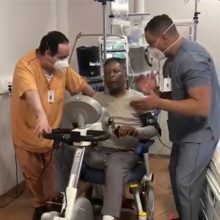 Pele set to leave hospital after colon op, daughter says | Reuters