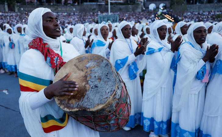 Shadow of war hangs over Ethiopia's Meskel festival celebrations | Reuters