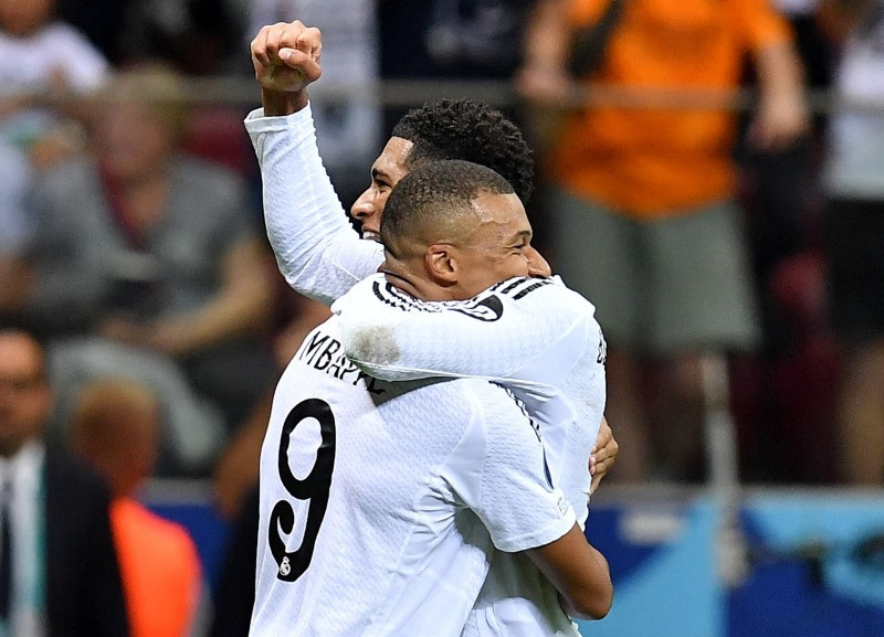 Mbappe scores on debut as Real beat Atalanta 2-0 in Super Cup | Reuters