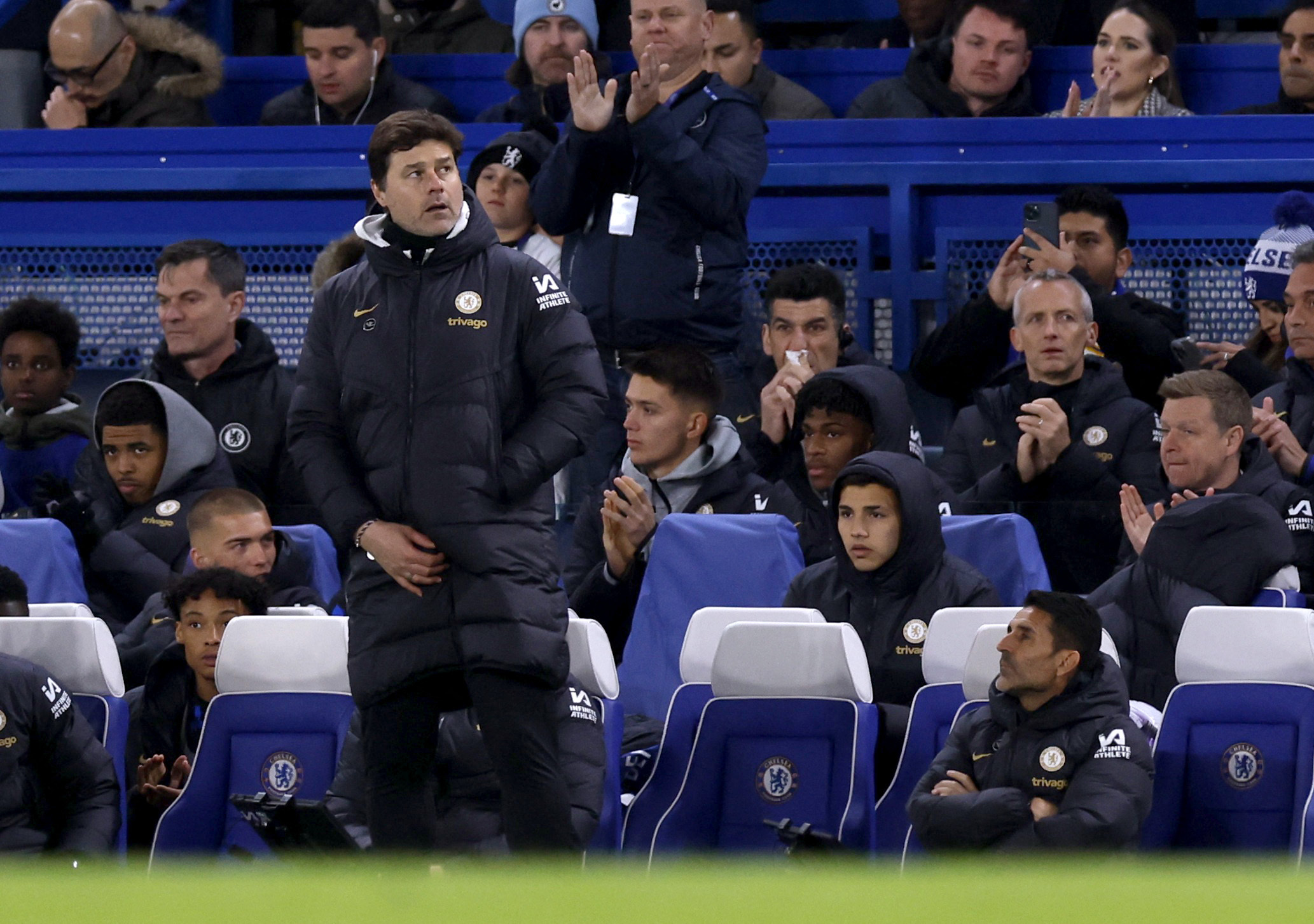 Chelsea manager Pochettino fumes over penalty-taker mayhem | Reuters