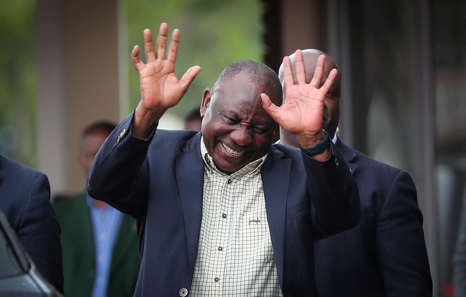South Africa's Ramaphosa hits back as party backs him over 'Farmgate ...