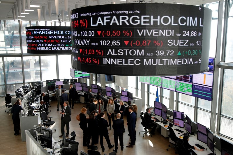 European shares jump, weather turbulence to eke out weekly gain | Reuters