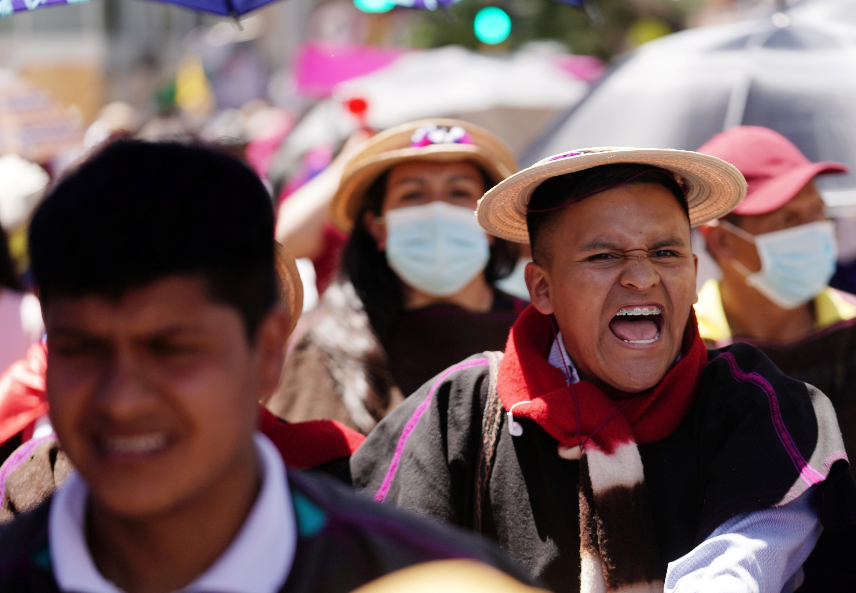 In Colombia, protesters march on as talks stall and blockades remain ...