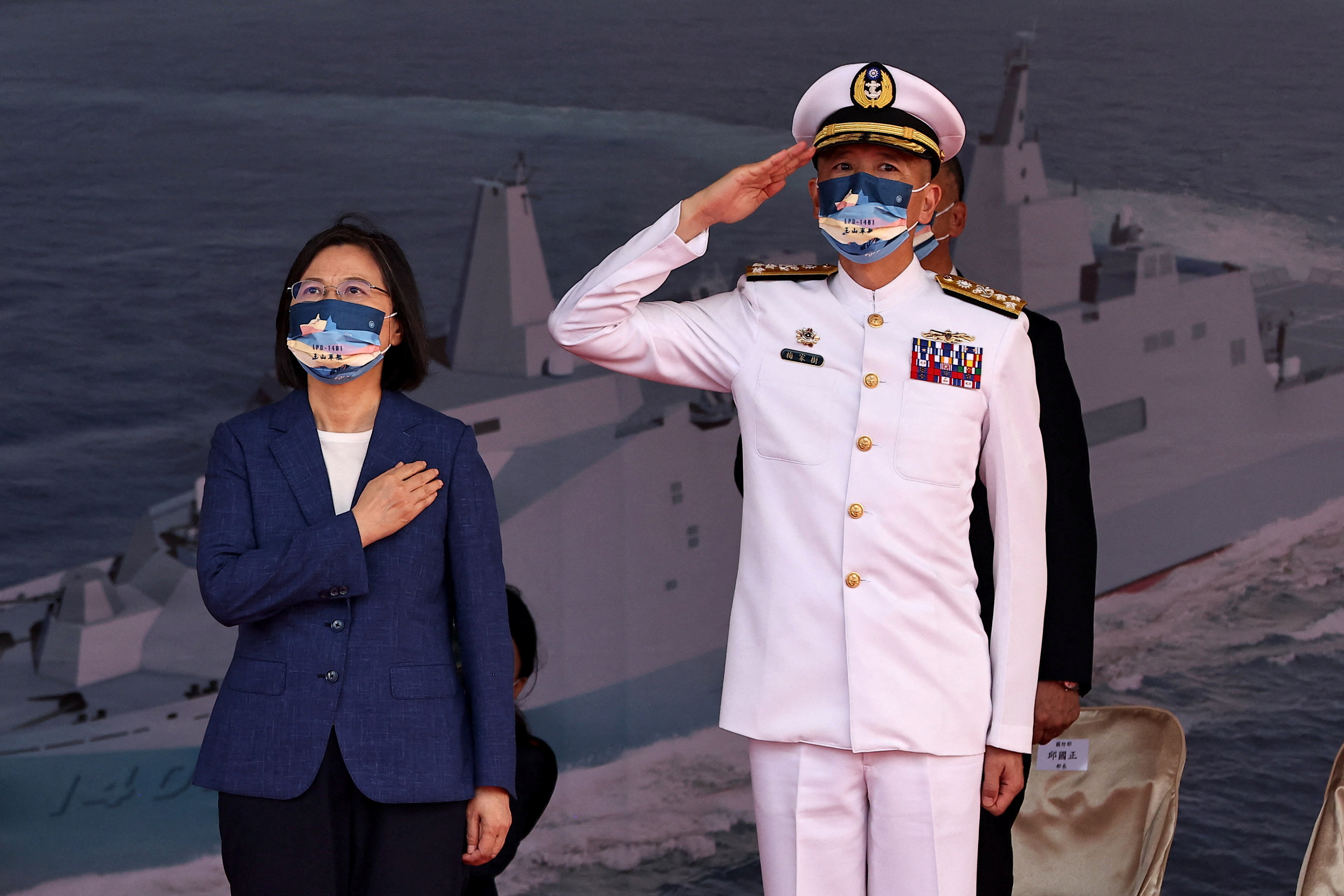 Taiwan inducts new amphibious ship in push to bolster indigenous ...