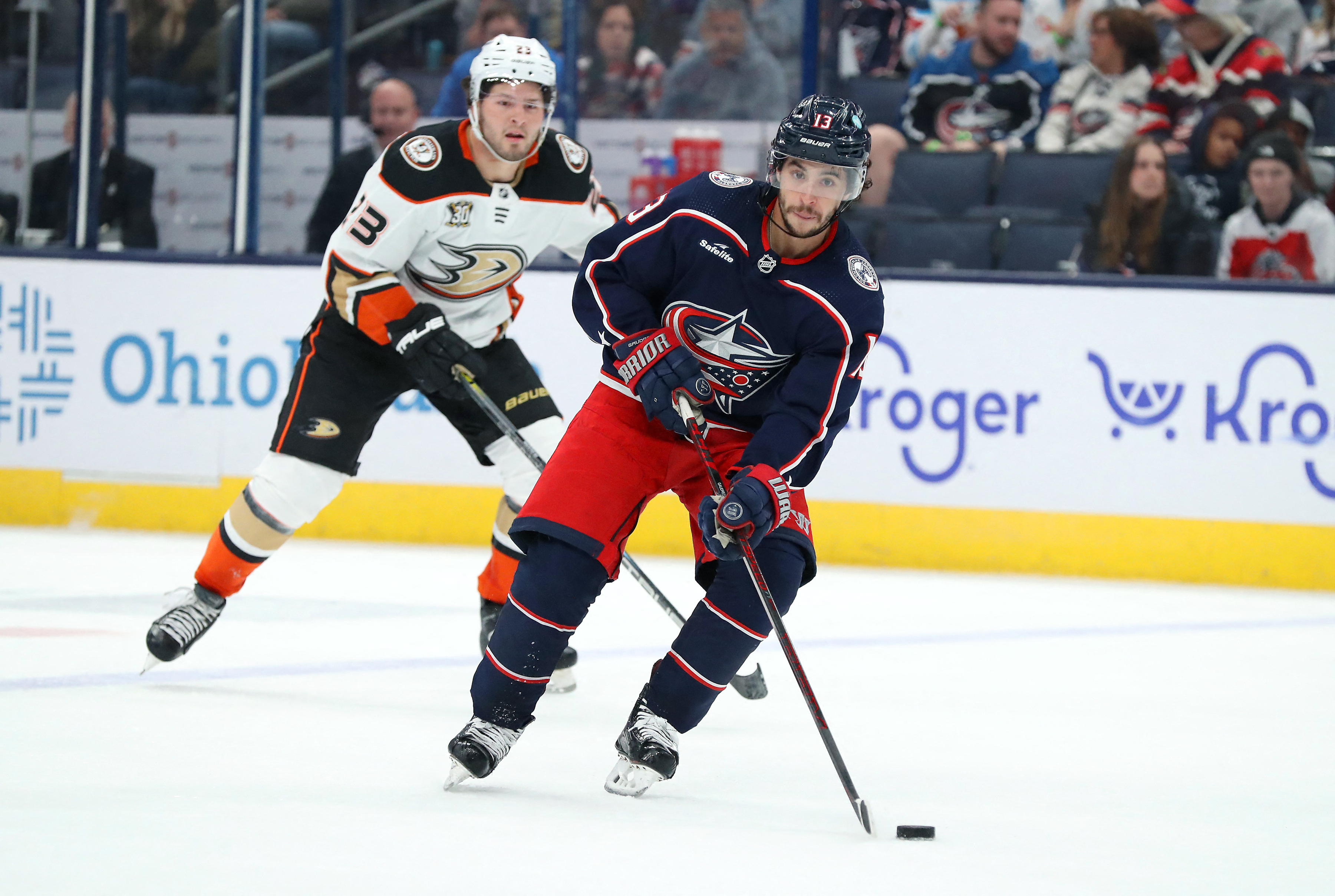 Frank Vatrano, Ducks break away for OT win vs. Blue Jackets | Reuters