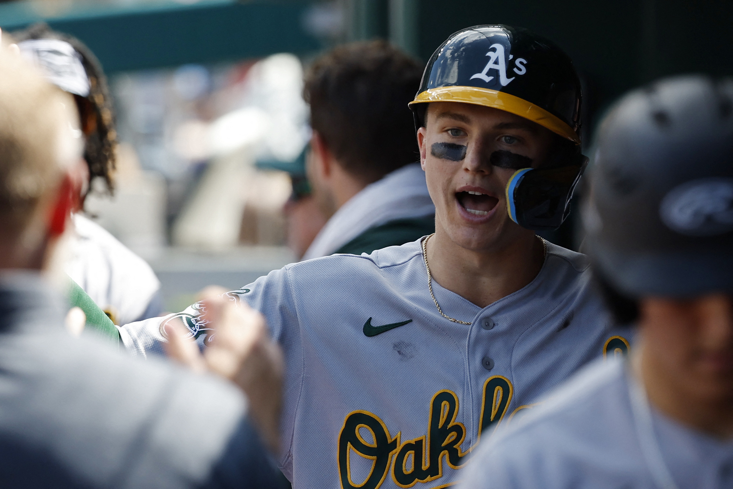 Nationals storm past Athletics in ninth to sweep series | Reuters