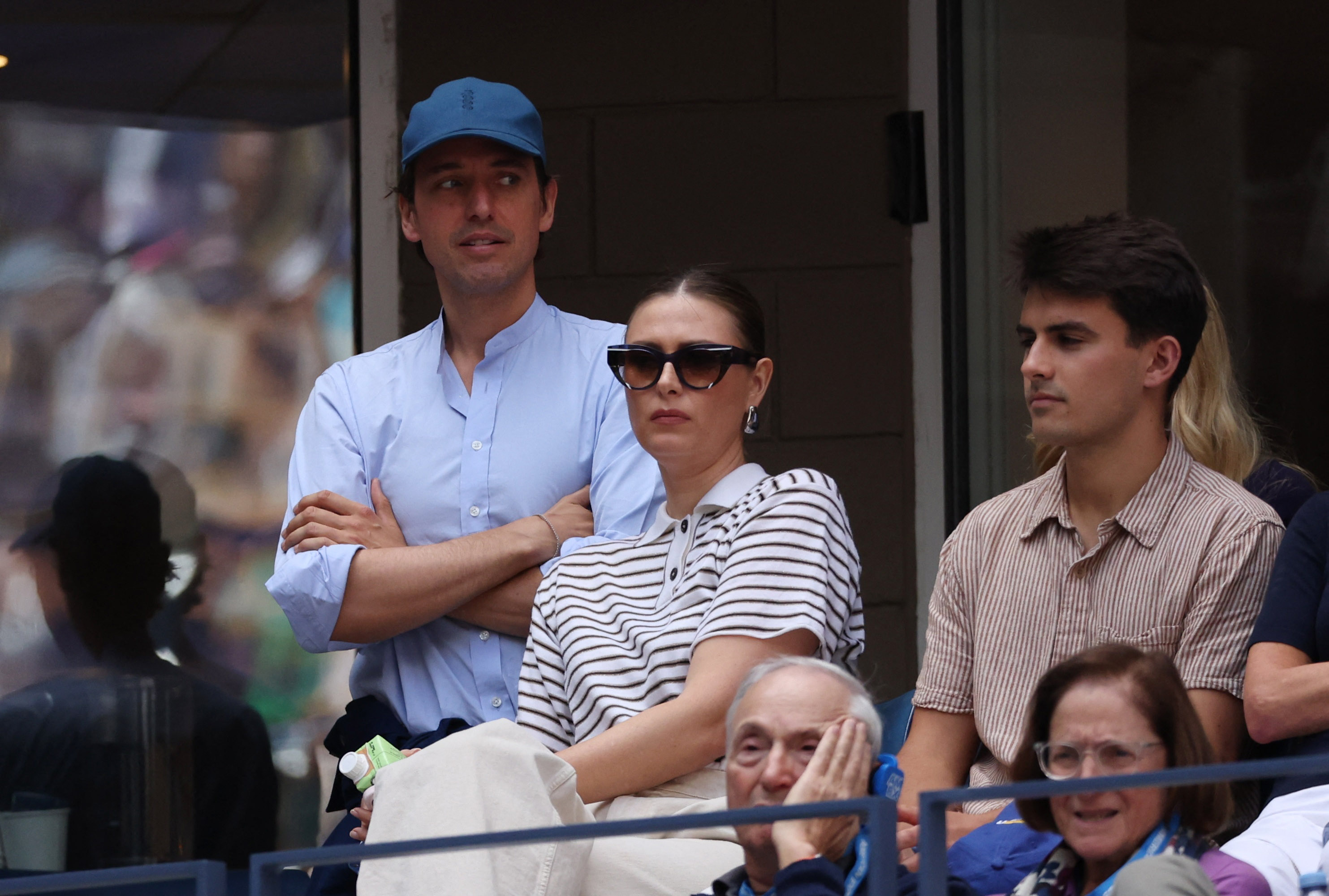 Celebrities spotted at the US Open - September 9, 2024 | Reuters