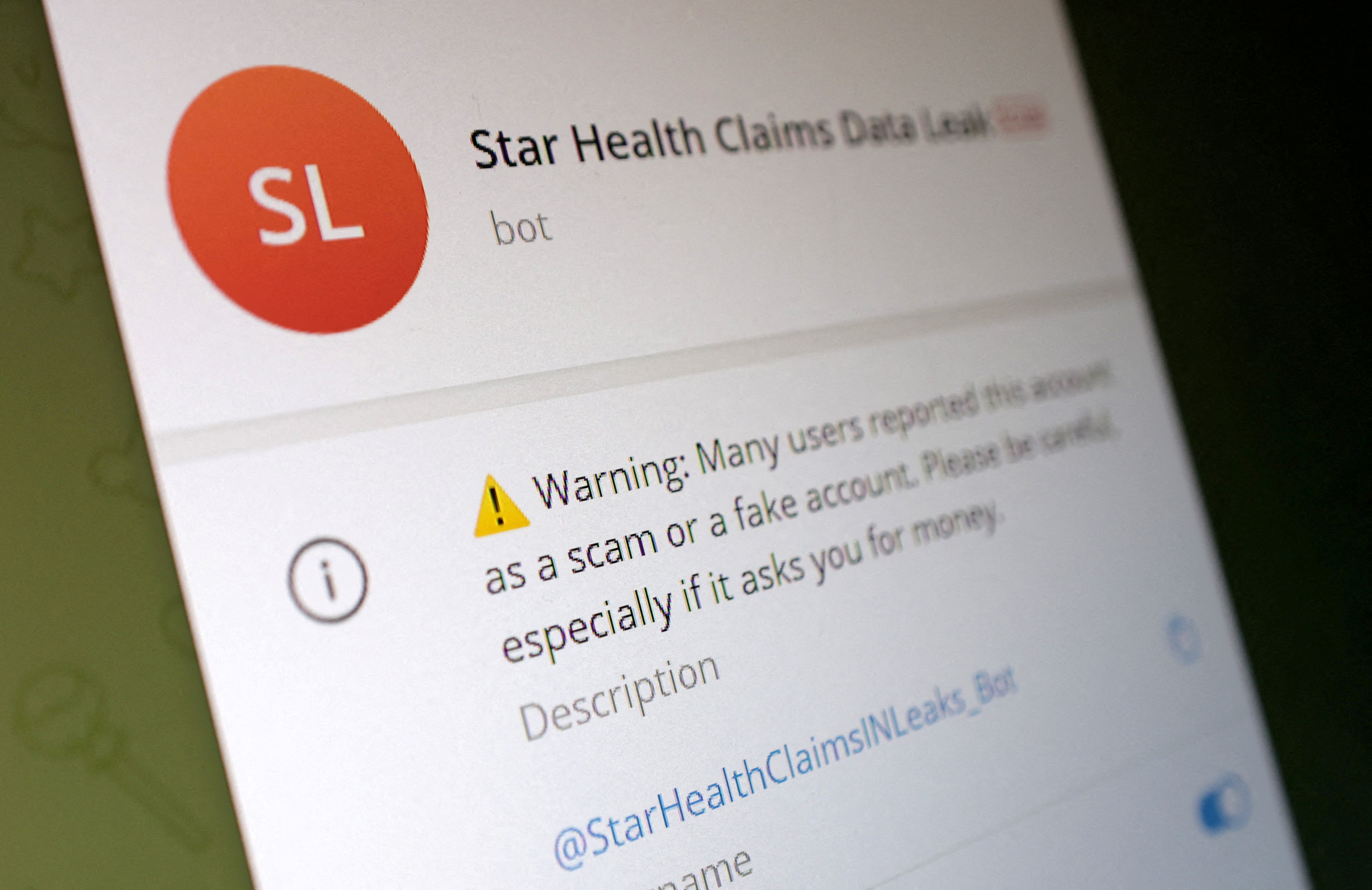 India's Star Health sues Telegram after hacker uses app's chatbots to leak data | Reuters