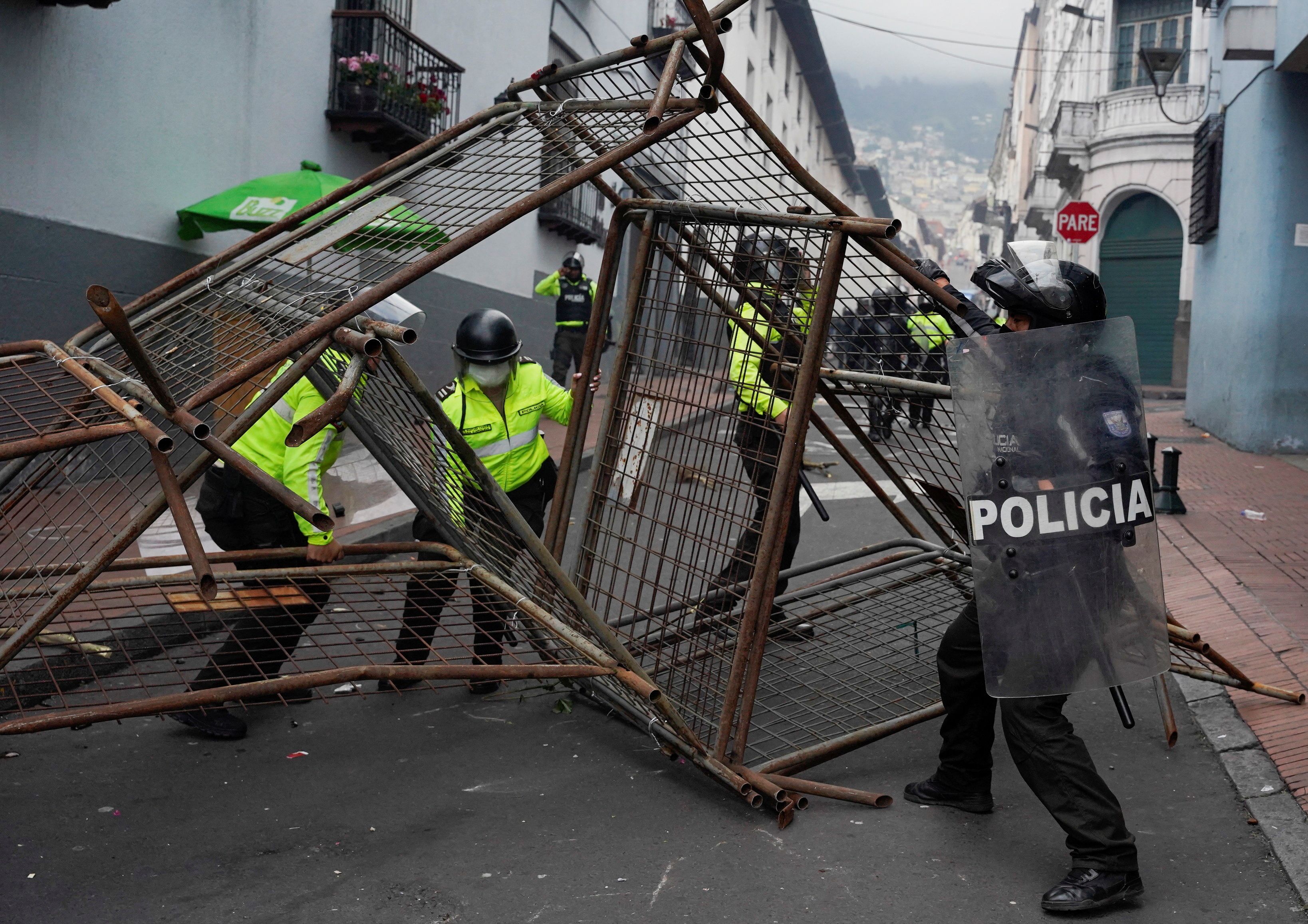 Indigenous groups in Ecuador block roads to protest economic policies ...