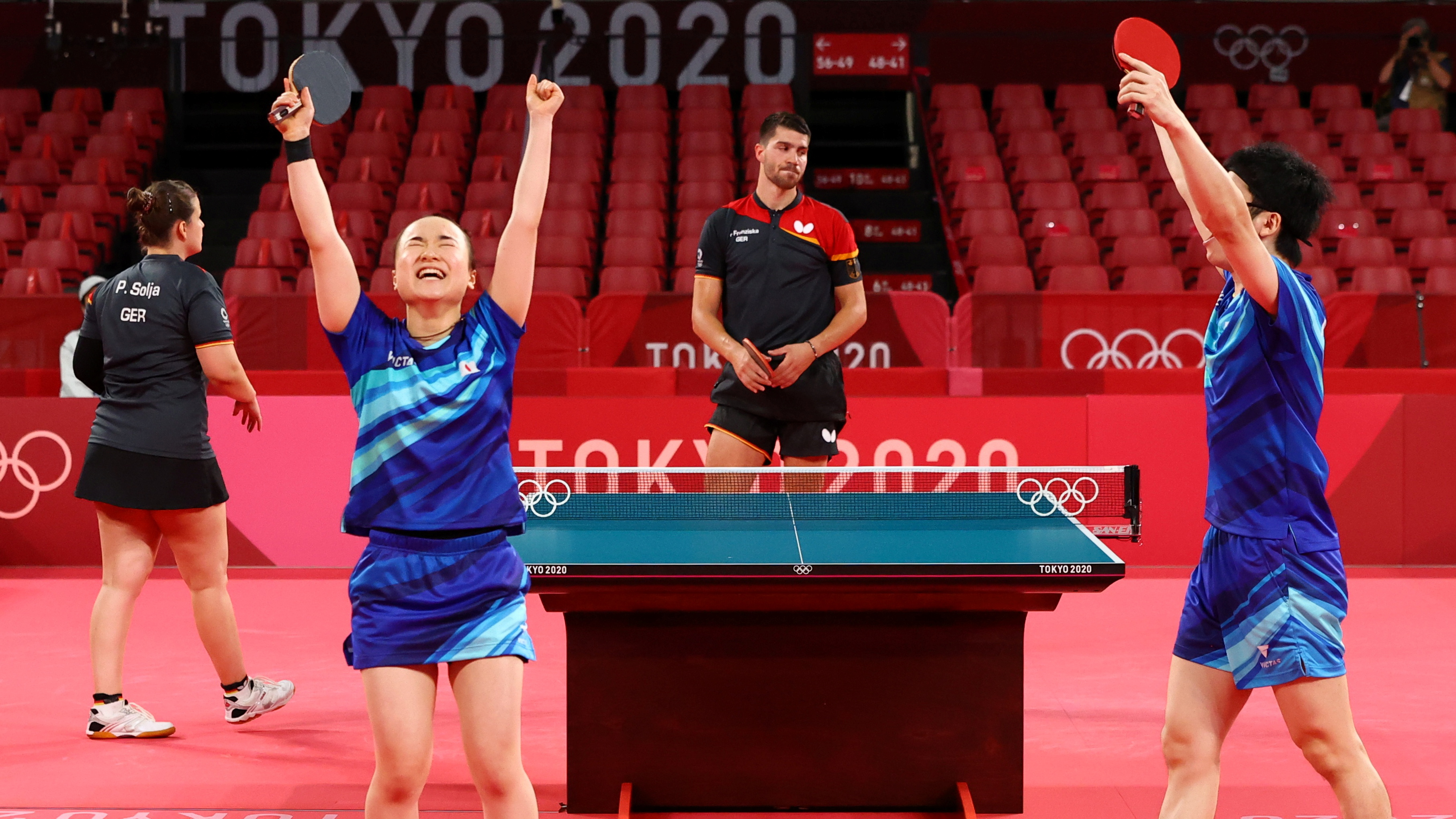 Mauve Ist Bruder Table Tennis Doubles Essbar Sizilien H he