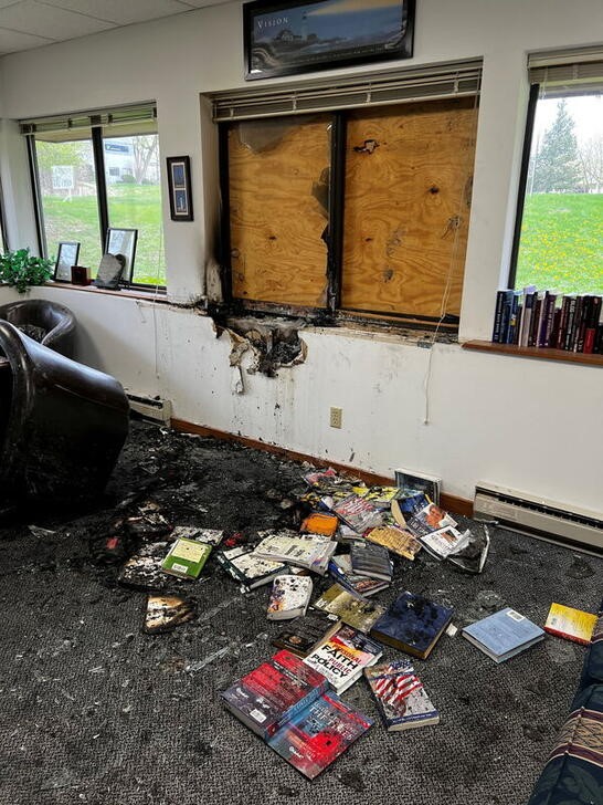 Wisconsin anti-abortion center targeted by arson, police say | Reuters