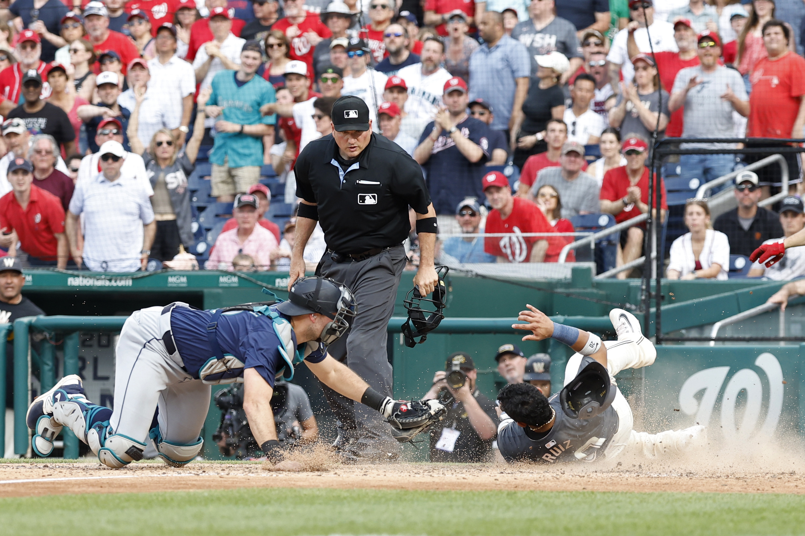 Trevor Williams, Nationals relievers too much for slumping Mariners ...