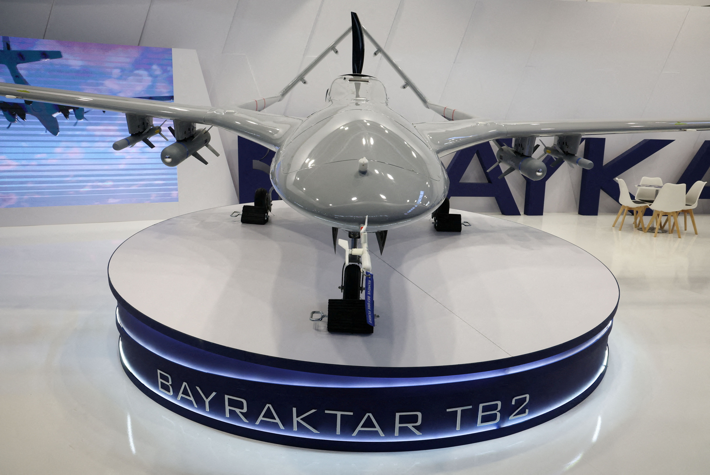 Turkey's drone maker Baykar begins to build plant in Ukraine | Reuters