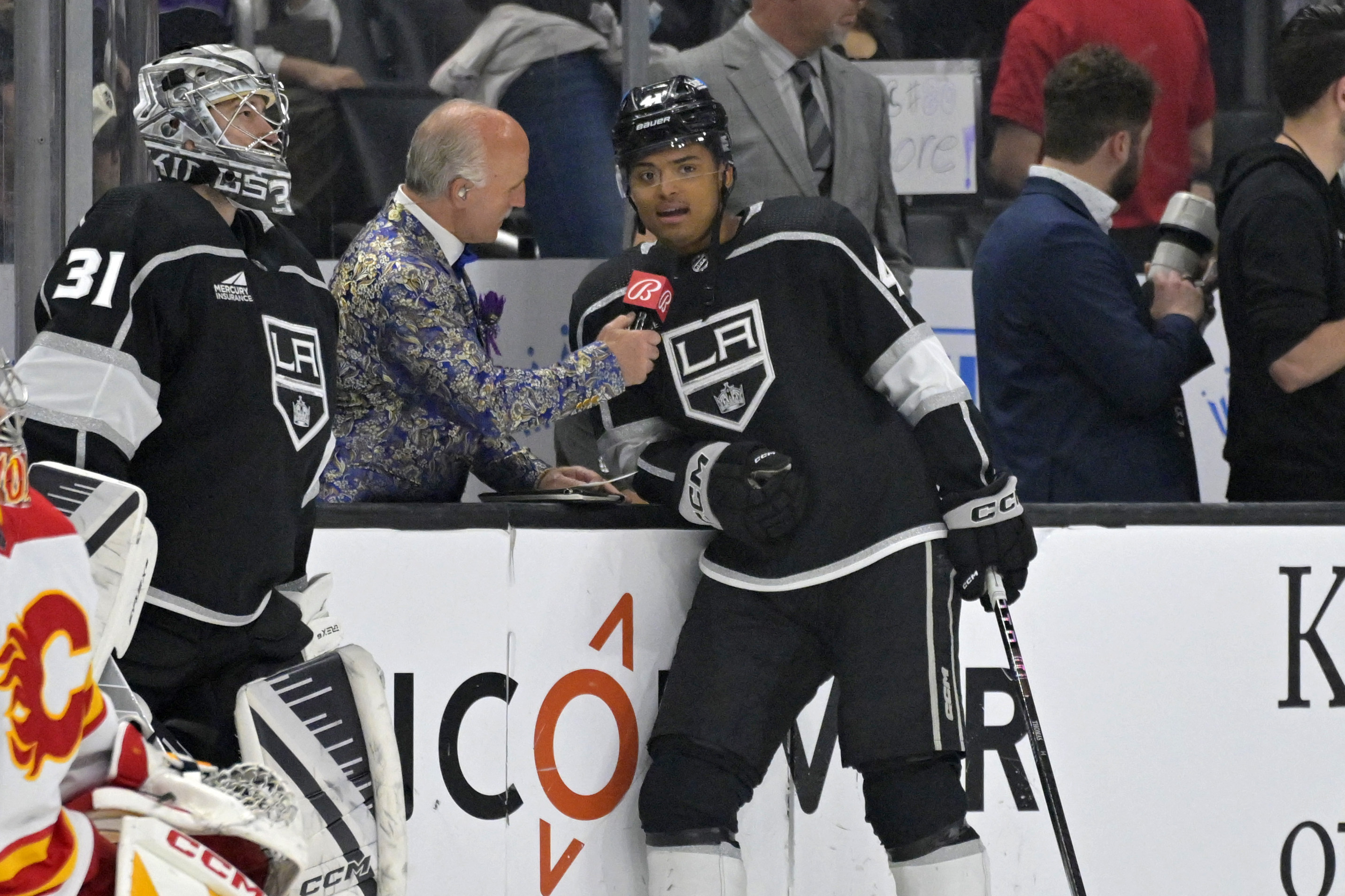 Kings wrap up playoff berth with win over Flames | Reuters