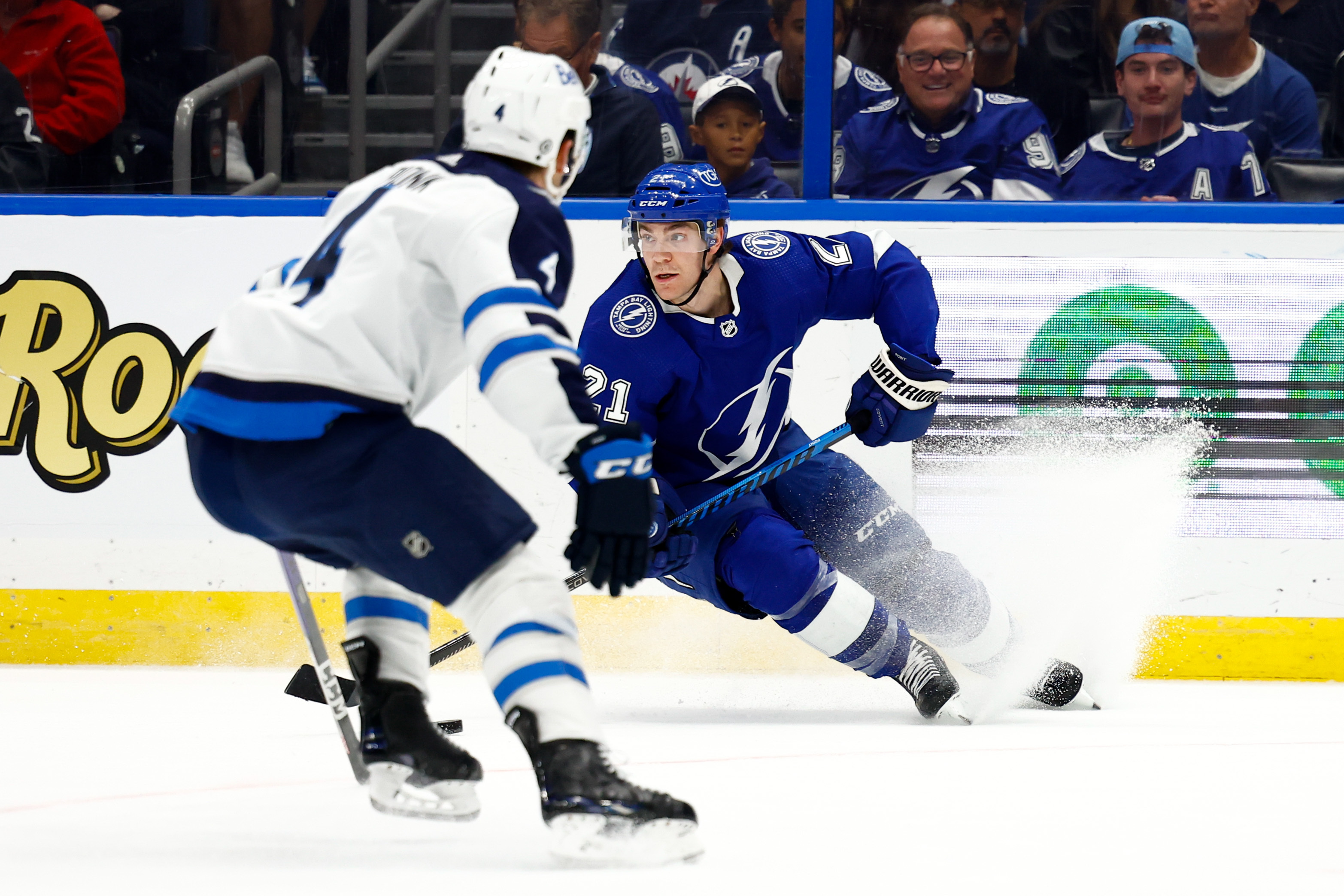 Adam Lowry leads Jets past Lightning in overtime | Reuters