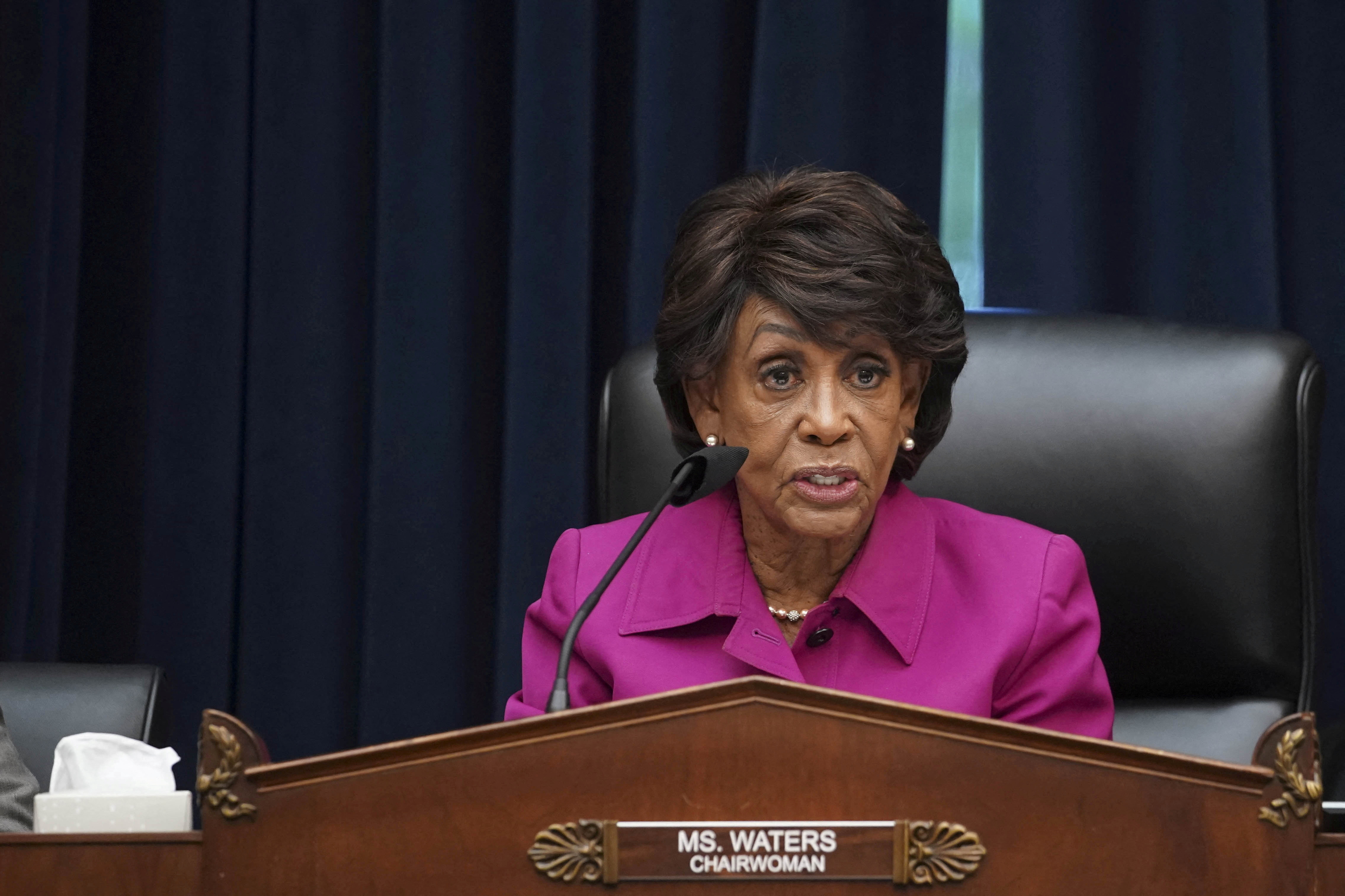 U.S. lawmaker Waters presses financial trade groups for details on ...