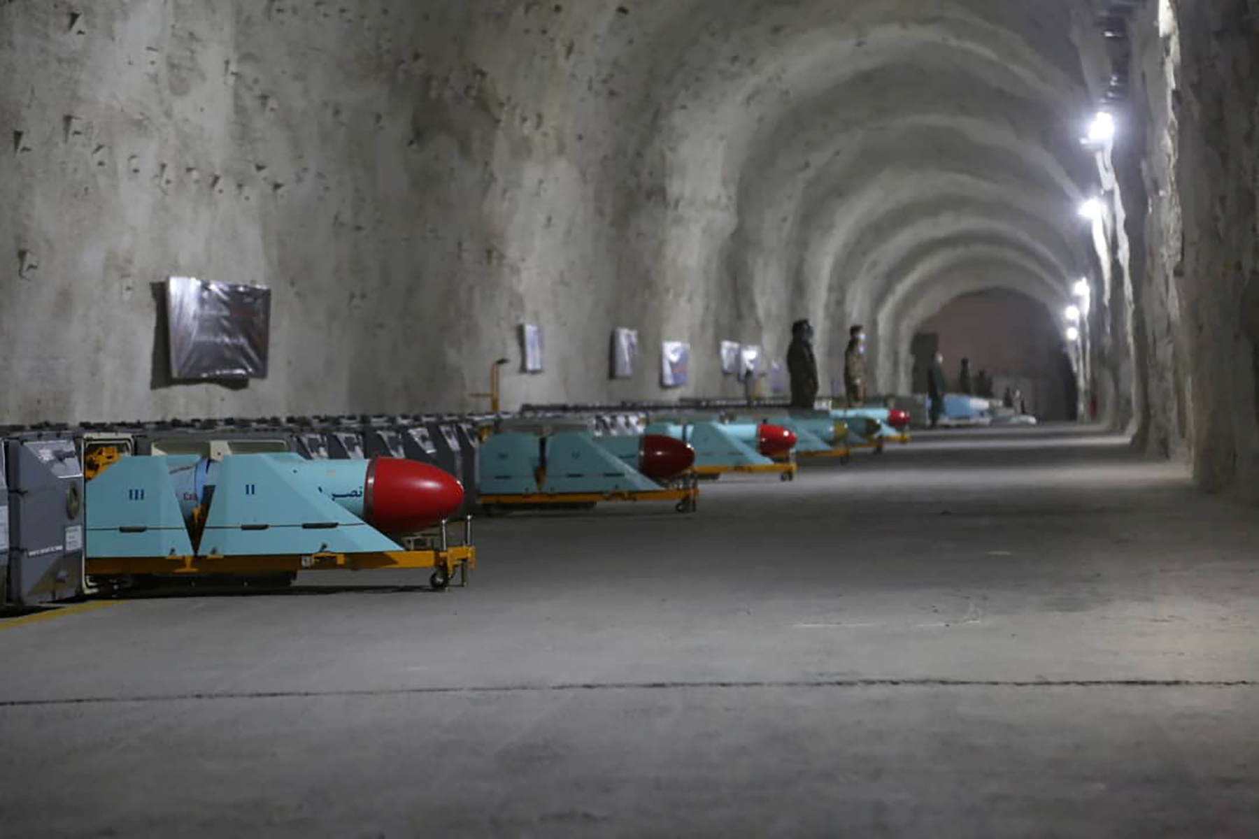 Iran's Revolutionary Guards unveil underground missile base in Gulf ...