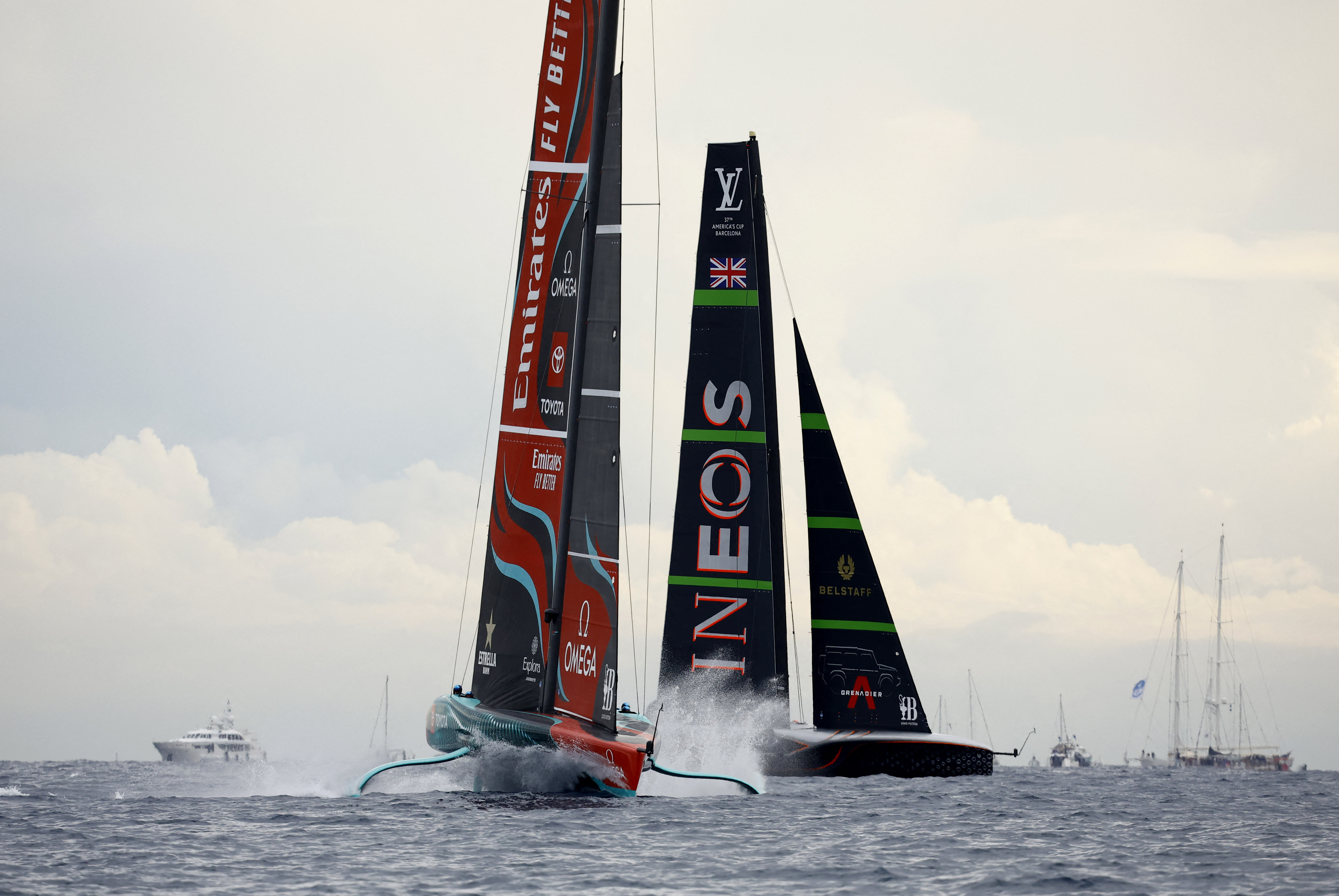 New Zealand take America's Cup to 'match point' with wins over Britain | Reuters