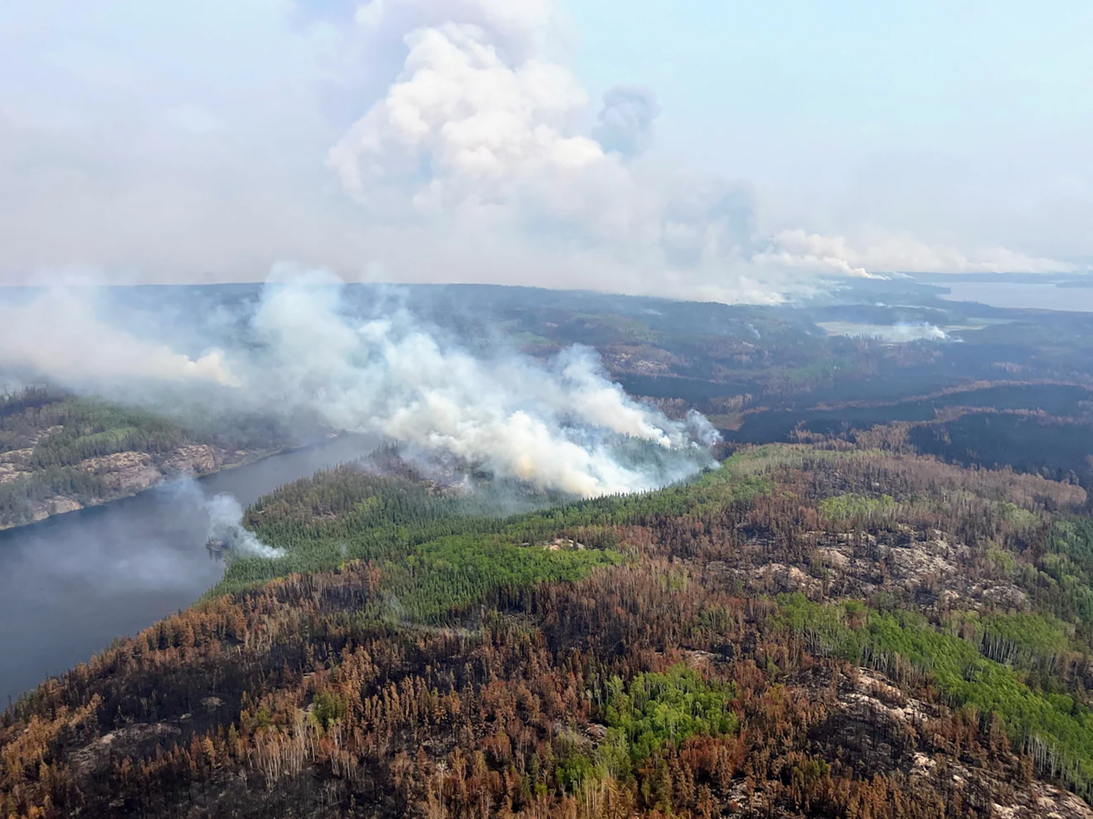 Western Canada covered in smoke as wildfires loosen grip on Quebec ...