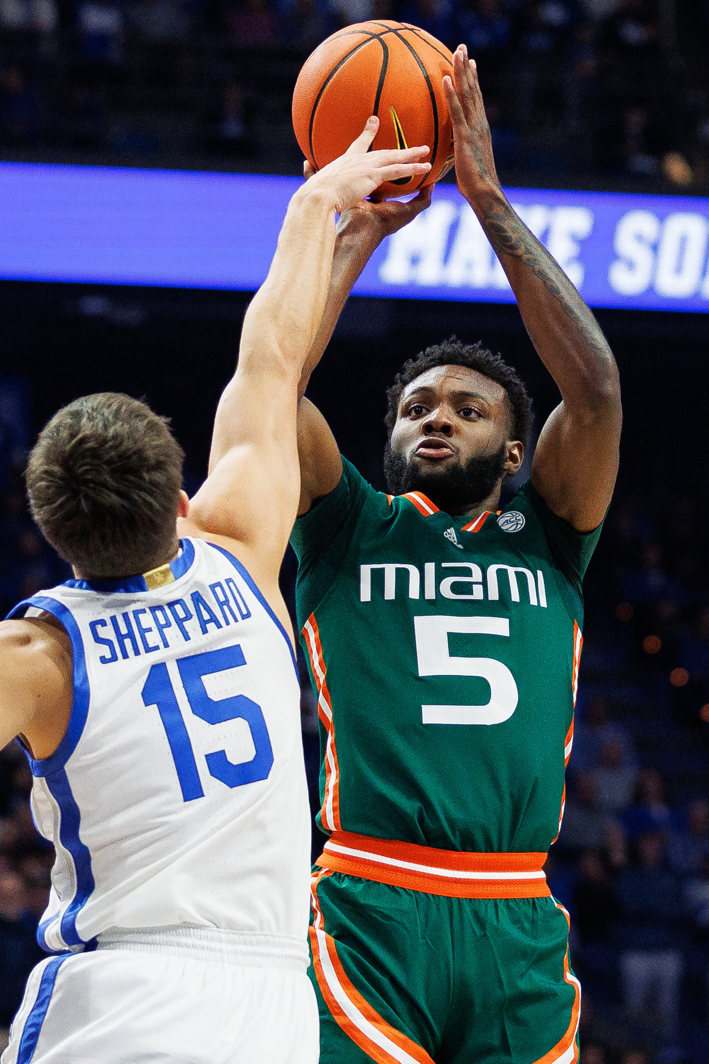 Reed Sheppard, No. 12 Kentucky overpower No. 8 Miami | Reuters