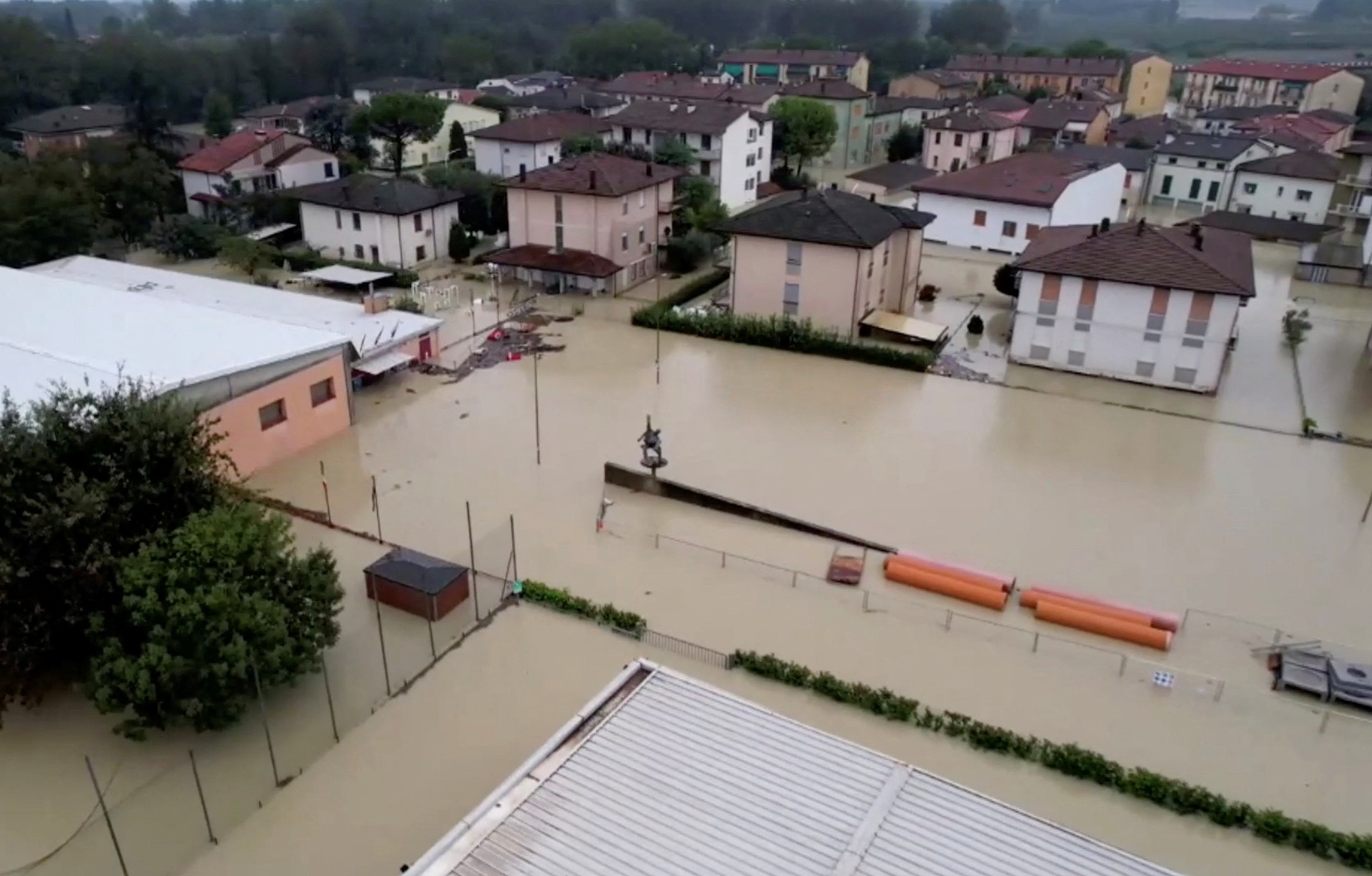 Italy's Emilia-Romagna region hit by new floods as storm moves west ...