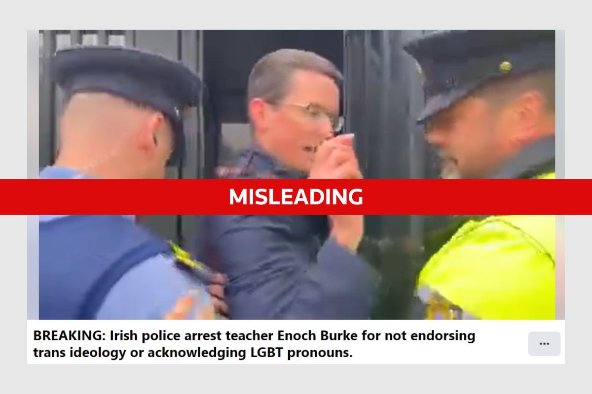 Fact Check: Irish teacher jailed for third time for breaching court ...
