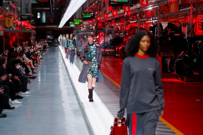 Ferrari's fashions reveal high-performance fabrics with 'couture touch ...