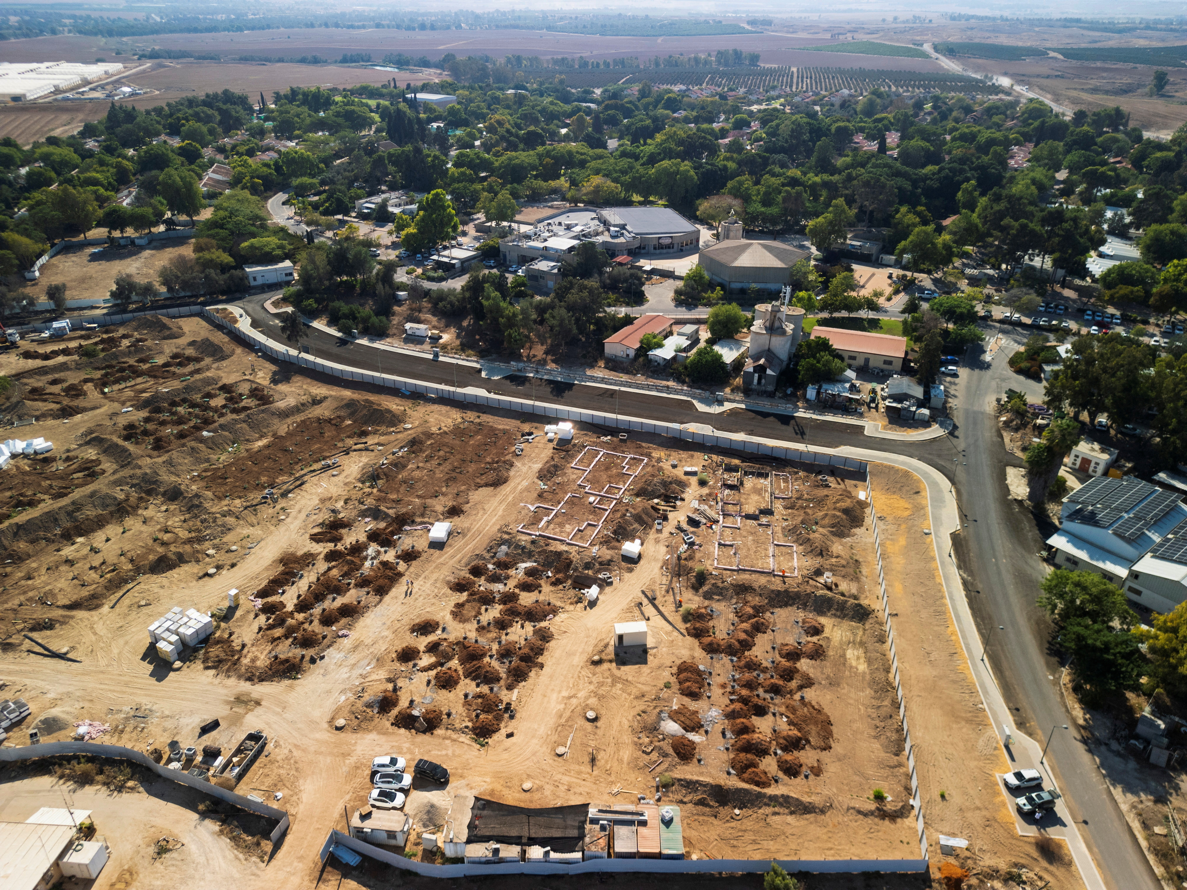 Scenes from southern Israel, where Hamas attacked a year ago - October ...