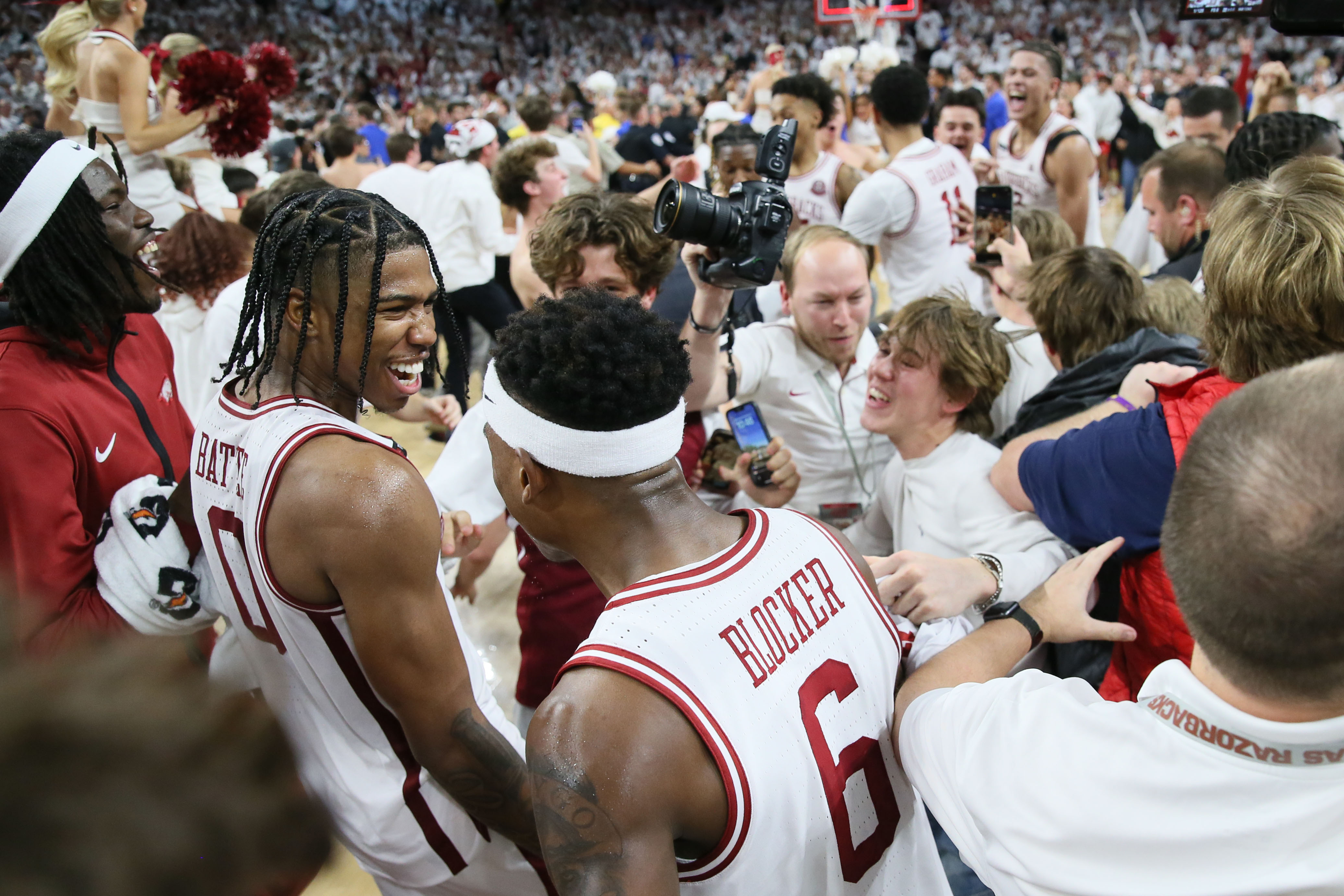 Arkansas beats No. 7 Duke in first game after dropping from polls | Reuters