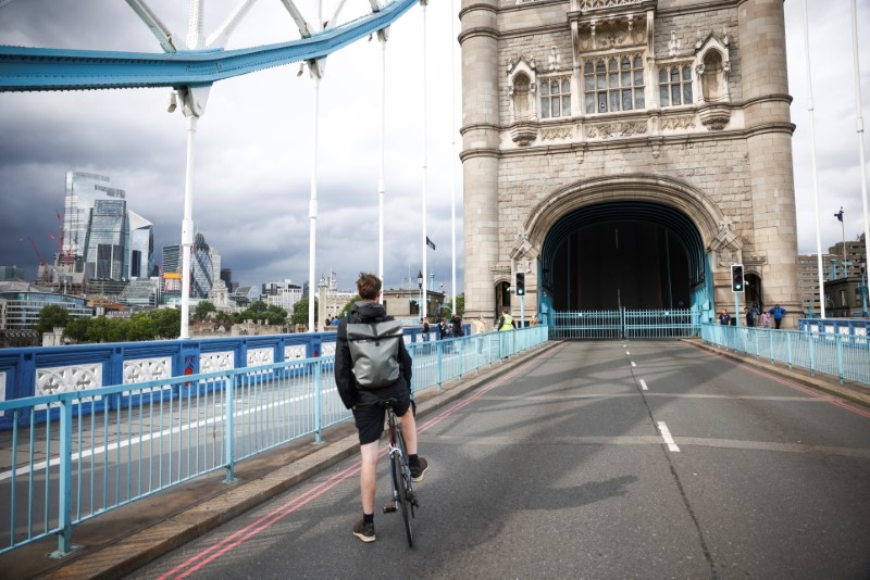 London's Tower Bridge gets stuck open for 2nd time in a year | Reuters