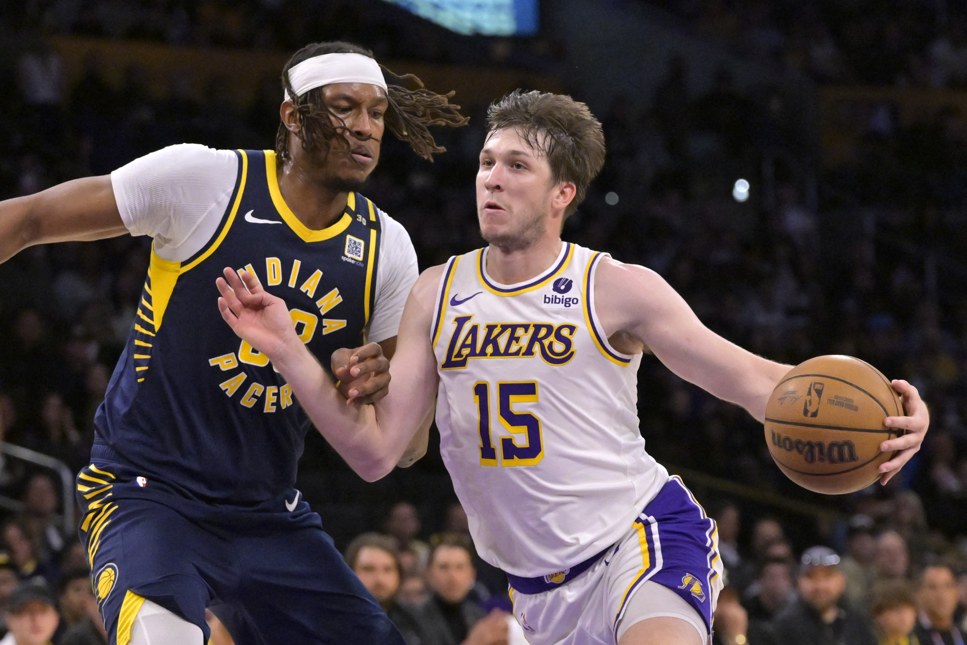 Lakers score season-best 150 points in win over Pacers | Reuters