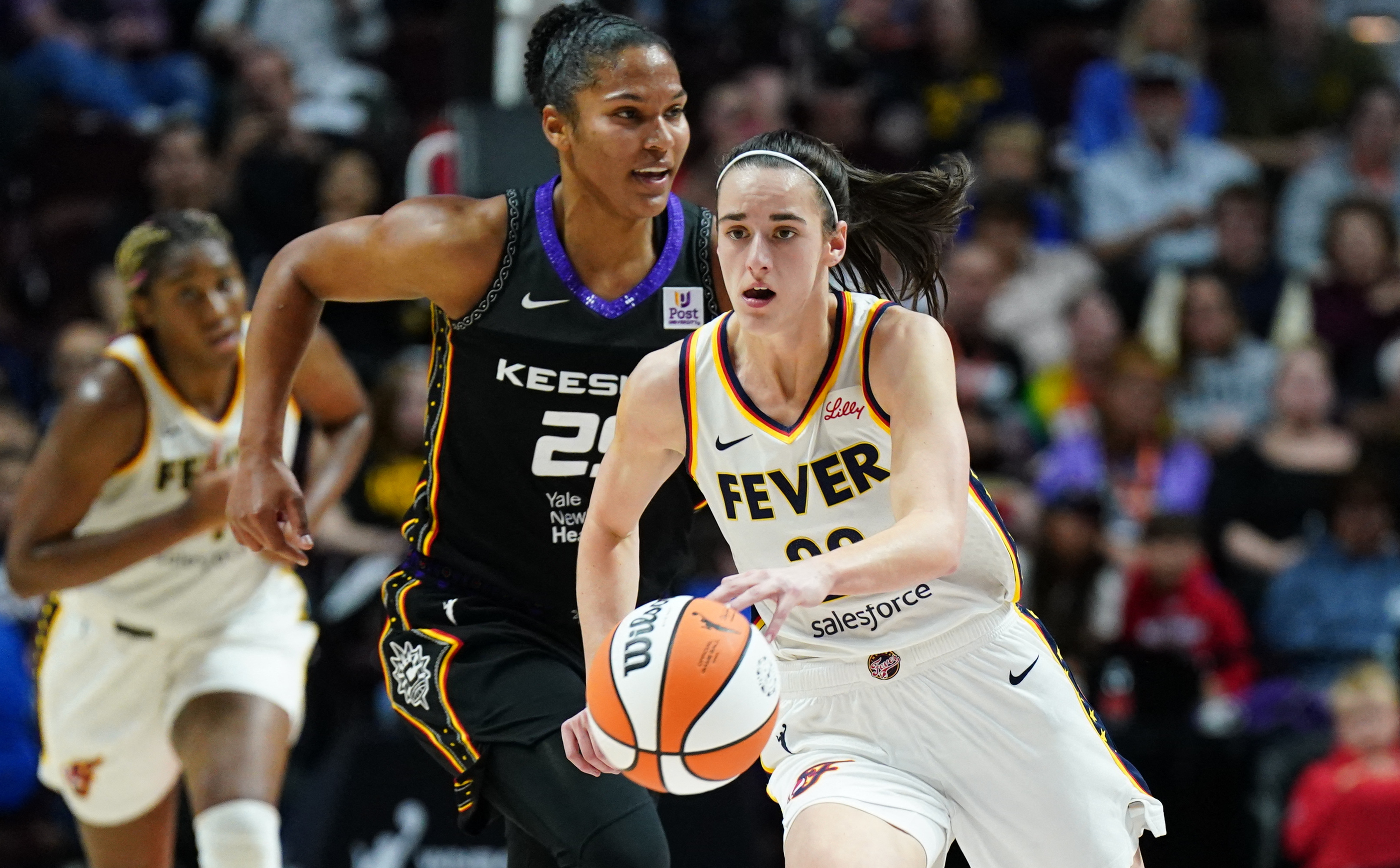 Fans flood the stands for Clark's WNBA debut | Reuters